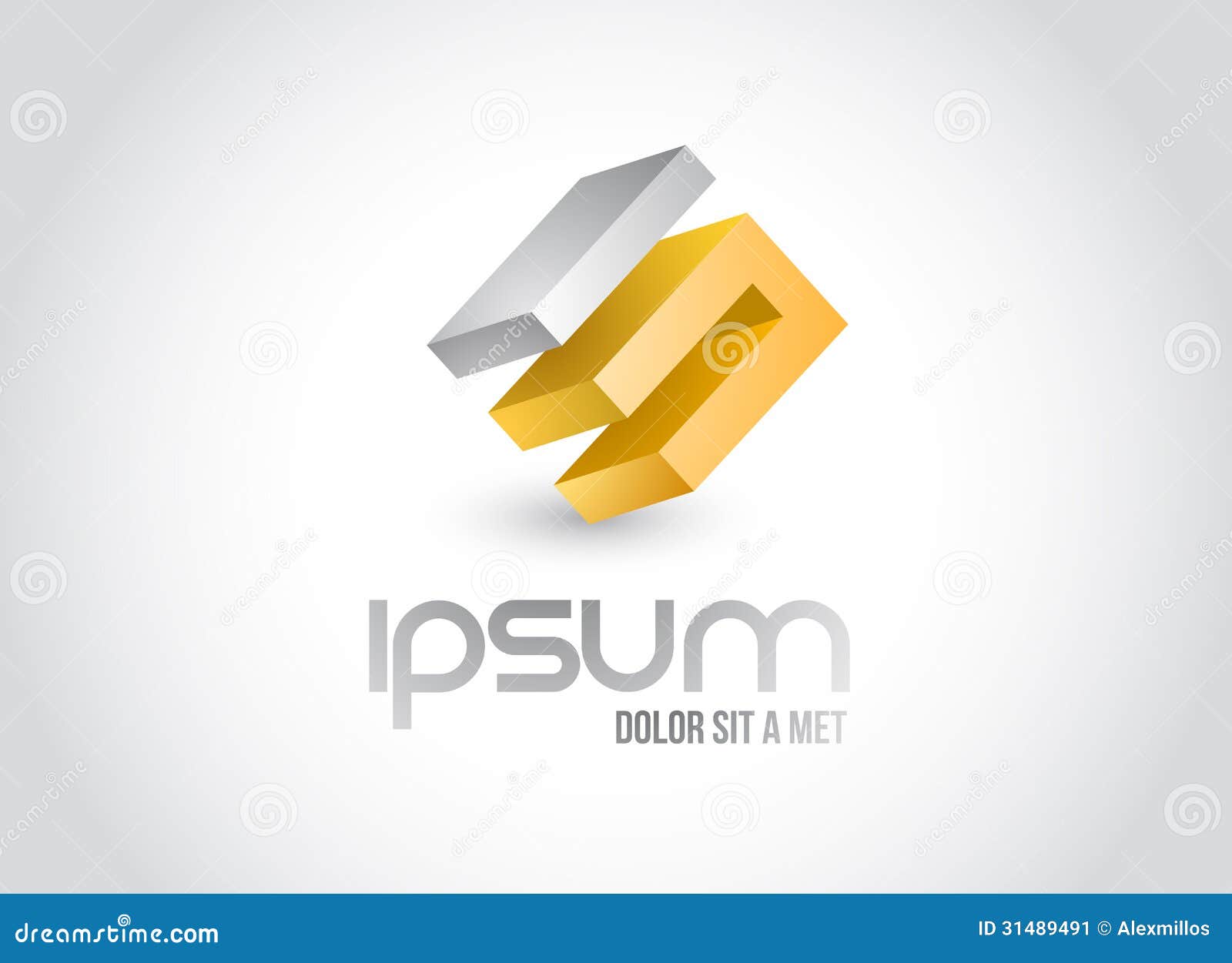 3D Pi Symbol Illustration. 3D Render Of Pi Symbol On Minimal Background ...