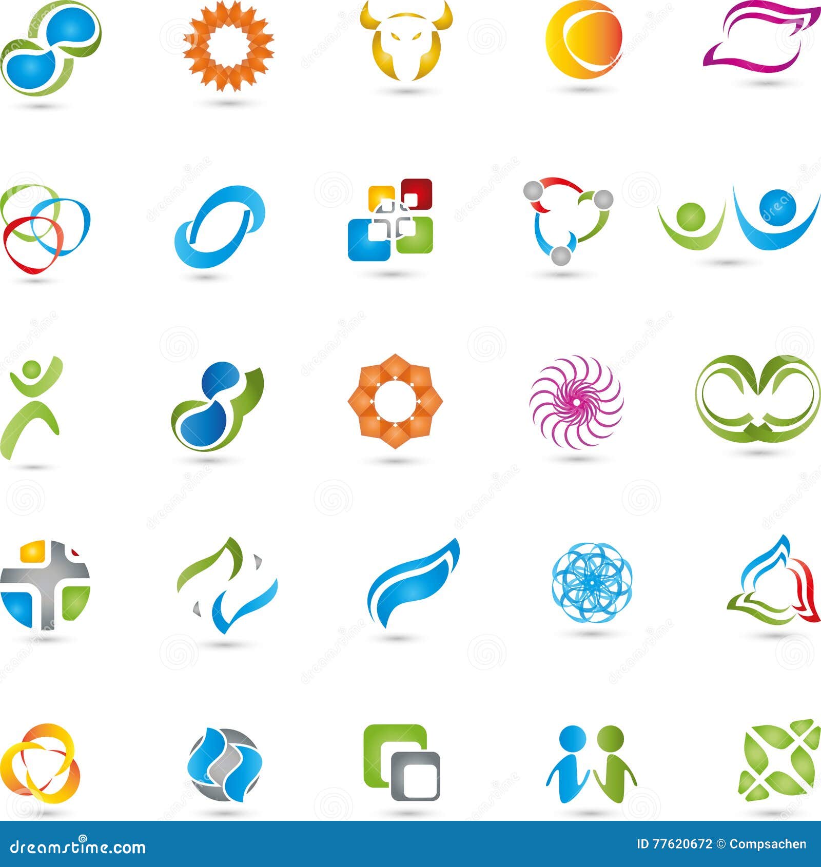 Business, Logos, Collection, Services Stock Vector - Illustration of ...