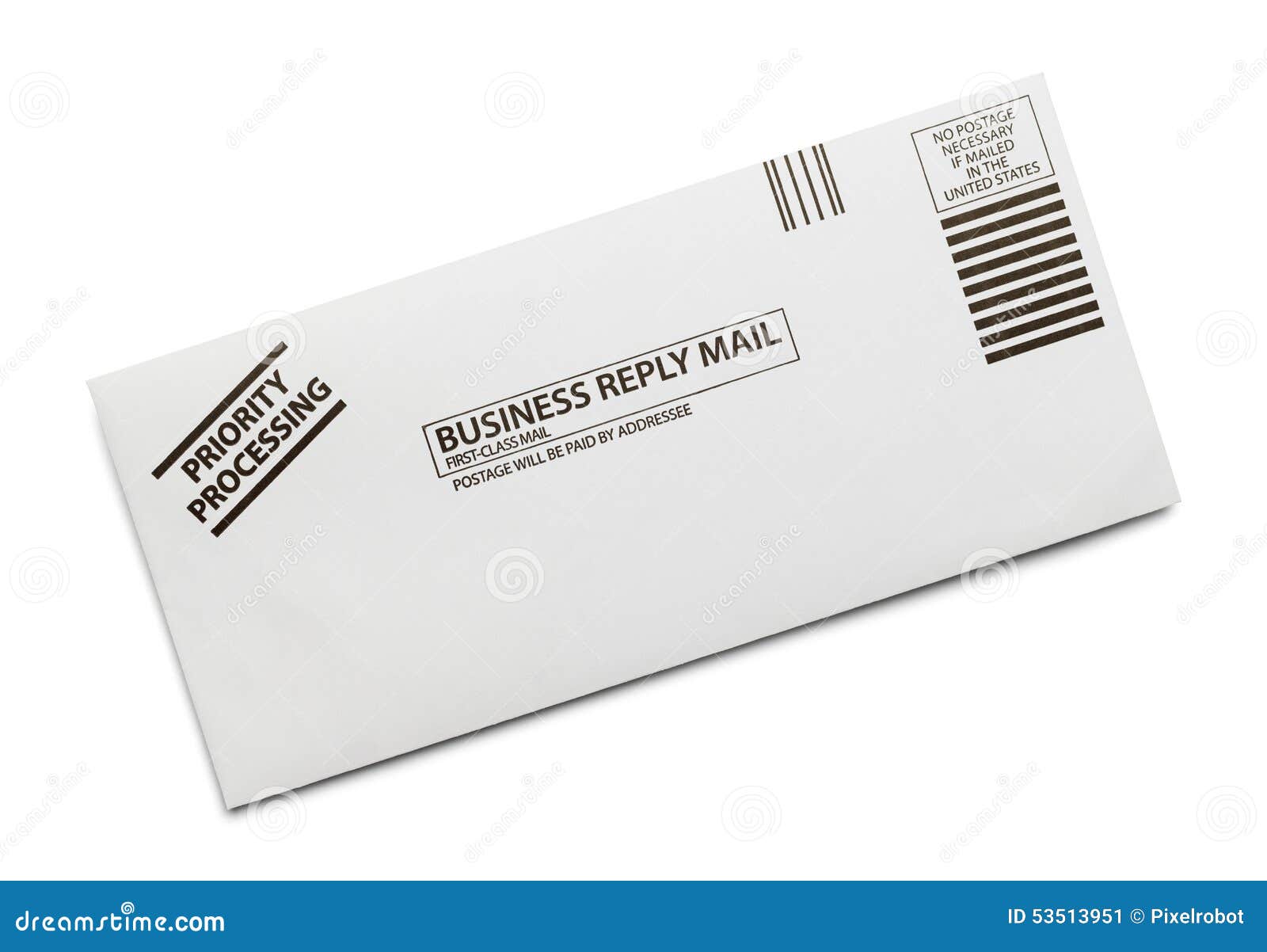 Business Mail stock image. Image of envelope, isolated - 53513951