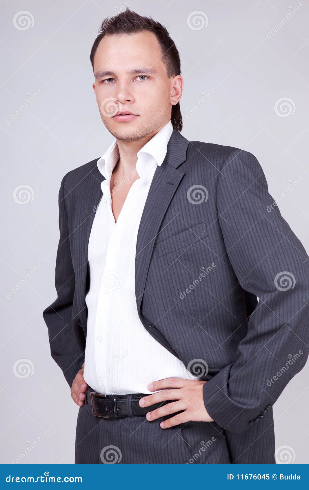 Business male model stock image. Image of young, severe - 11676045