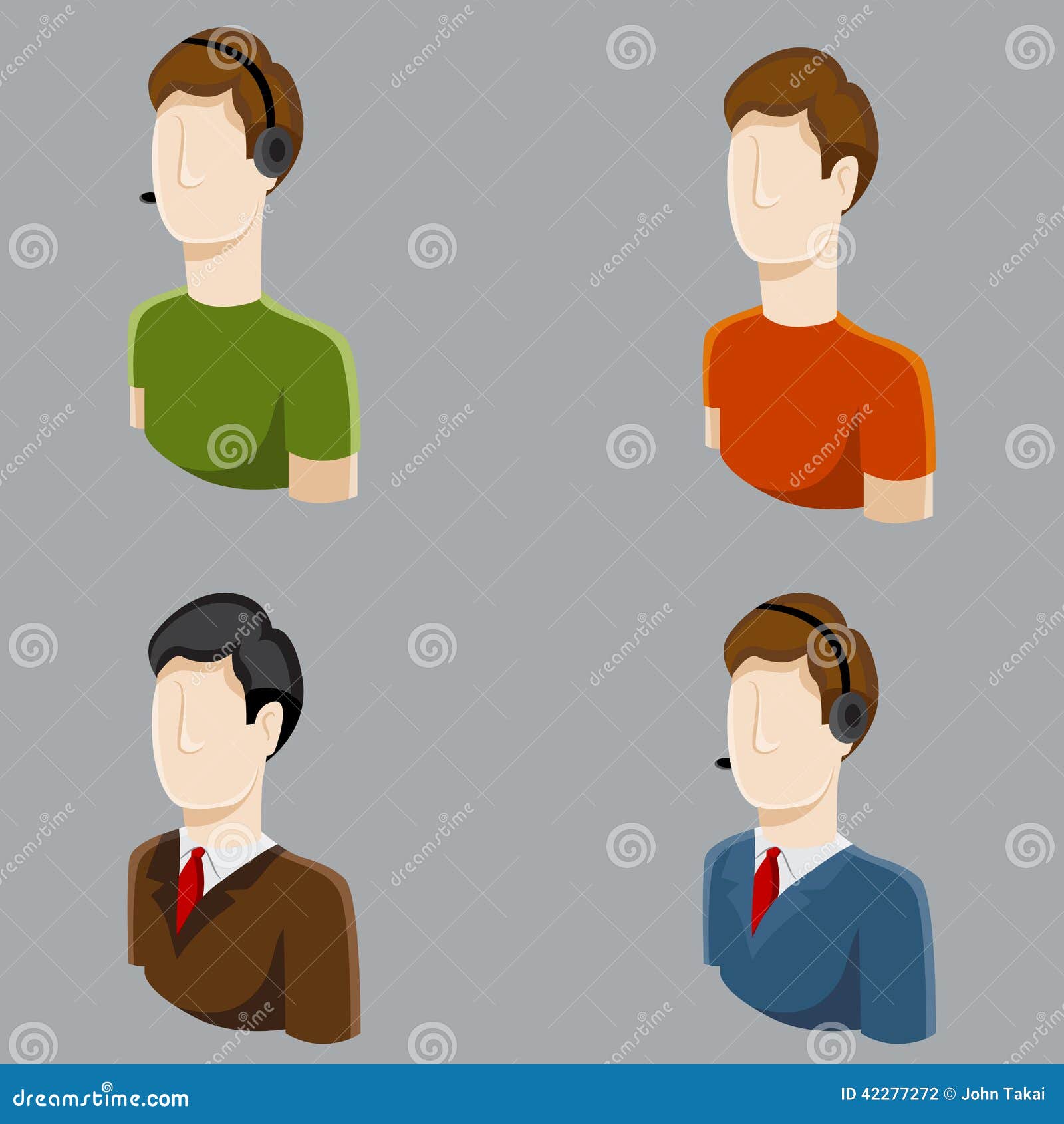 Profile Icons. Male And Female Head Silhouettes Avatar, User Icons ...