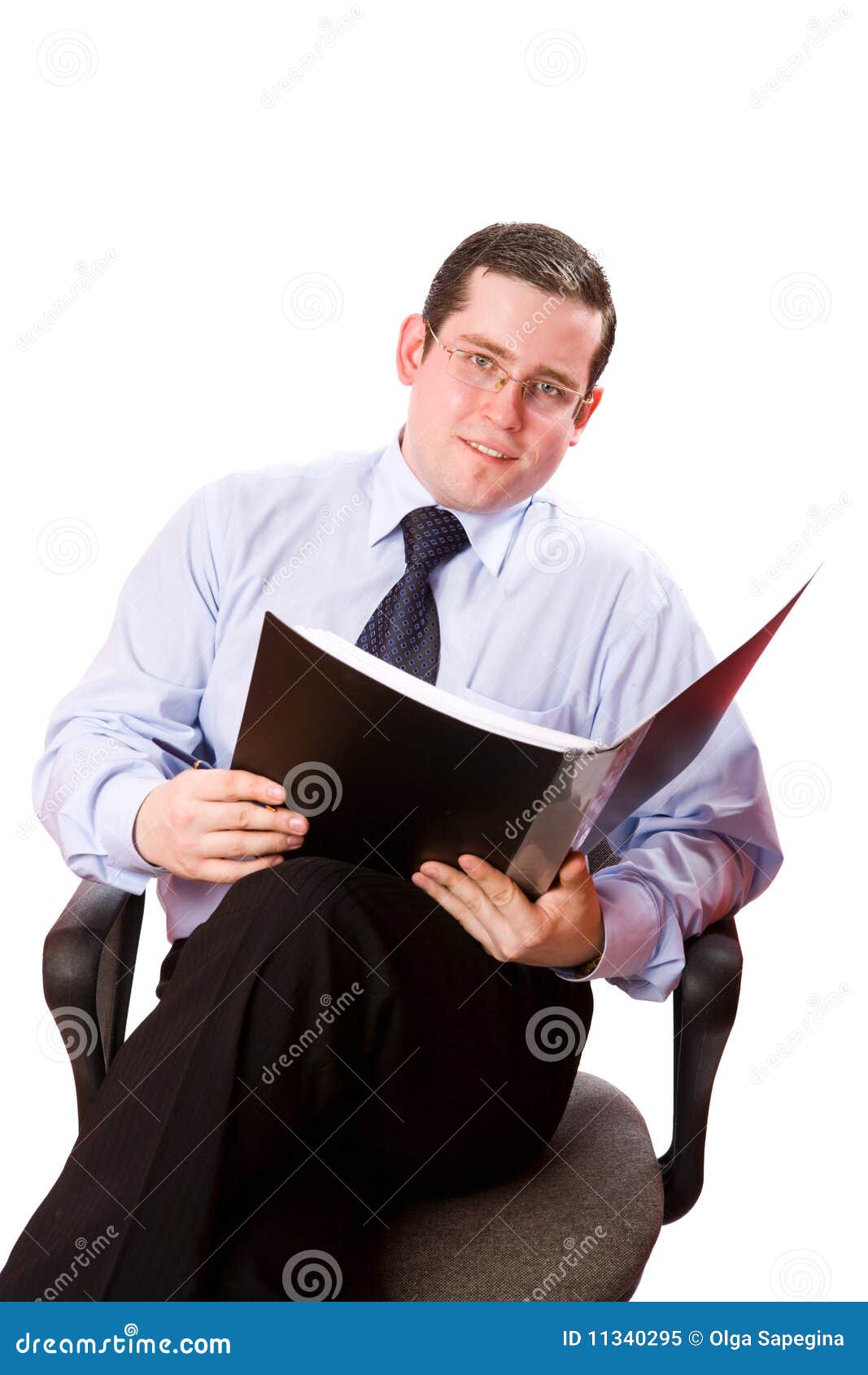 Business man stock image. Image of manager, isolated - 11340295