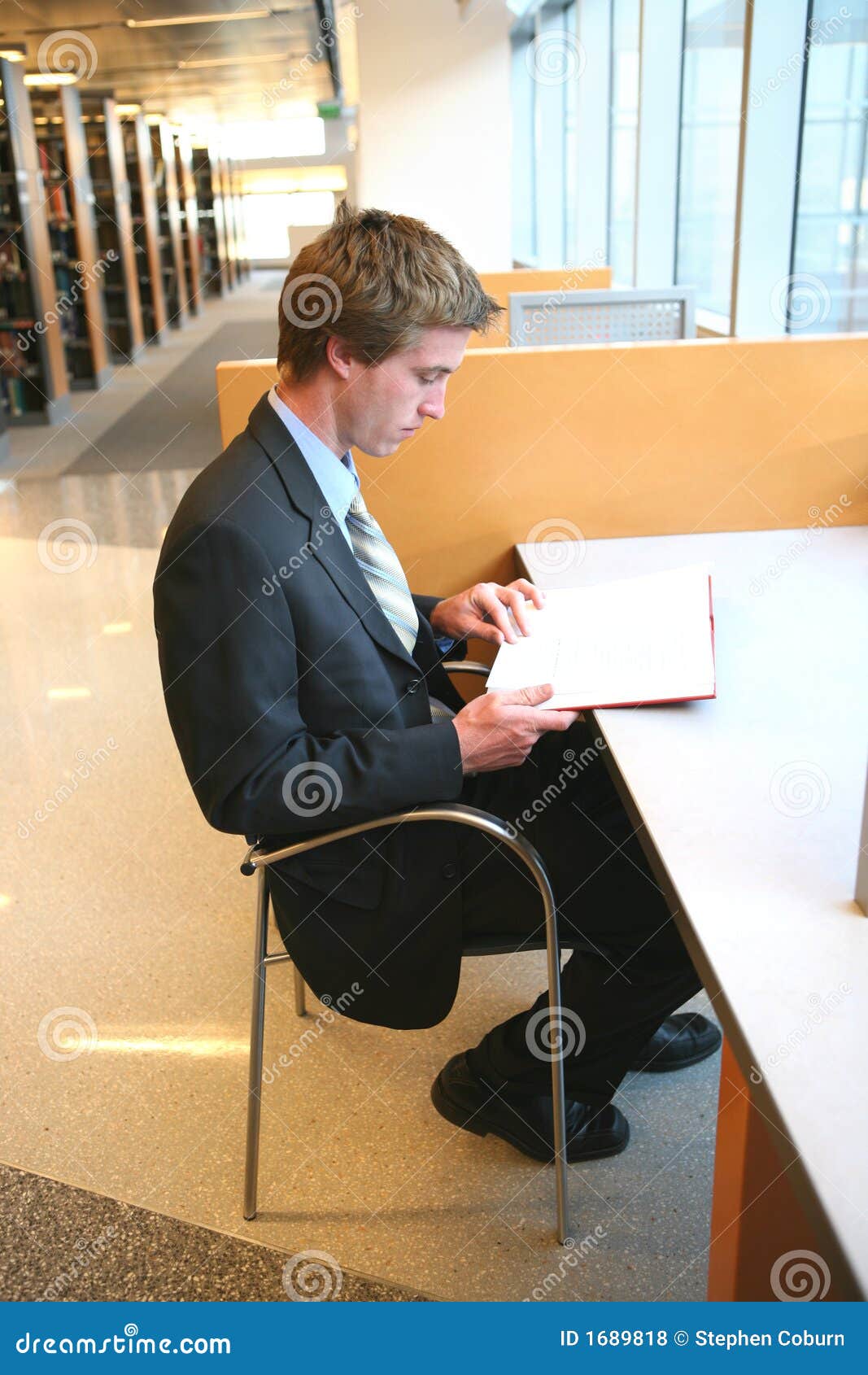 Business Man stock photo. Image of pages, library, lawyer - 1689818