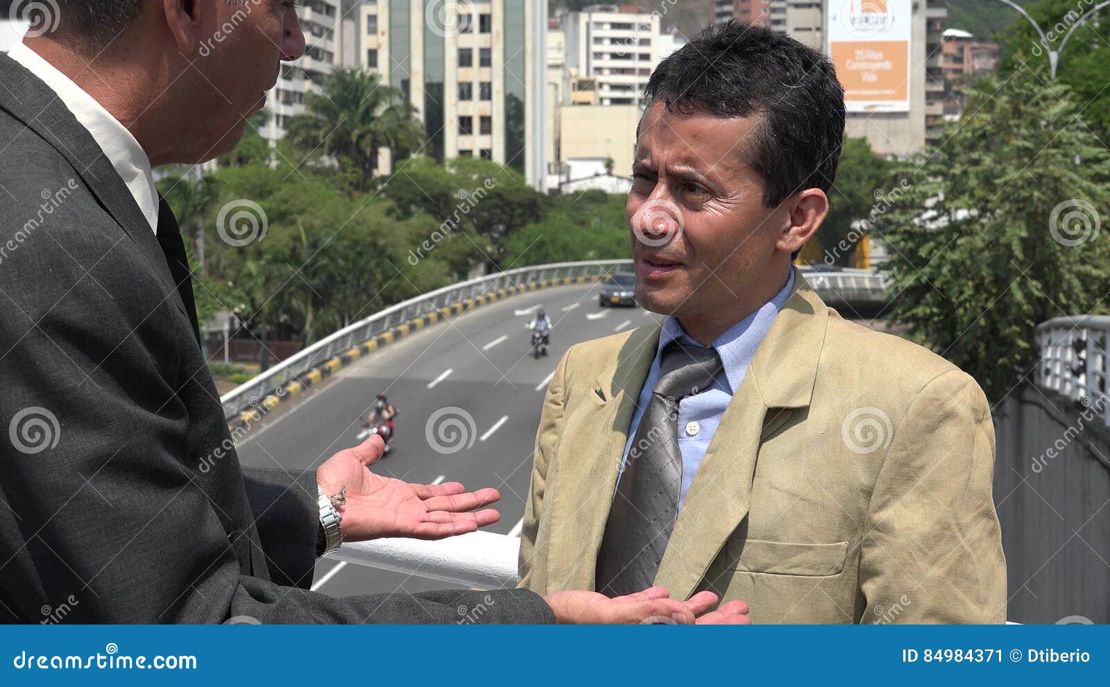 Business Man Accusing Another Stock Image - Image of business ...