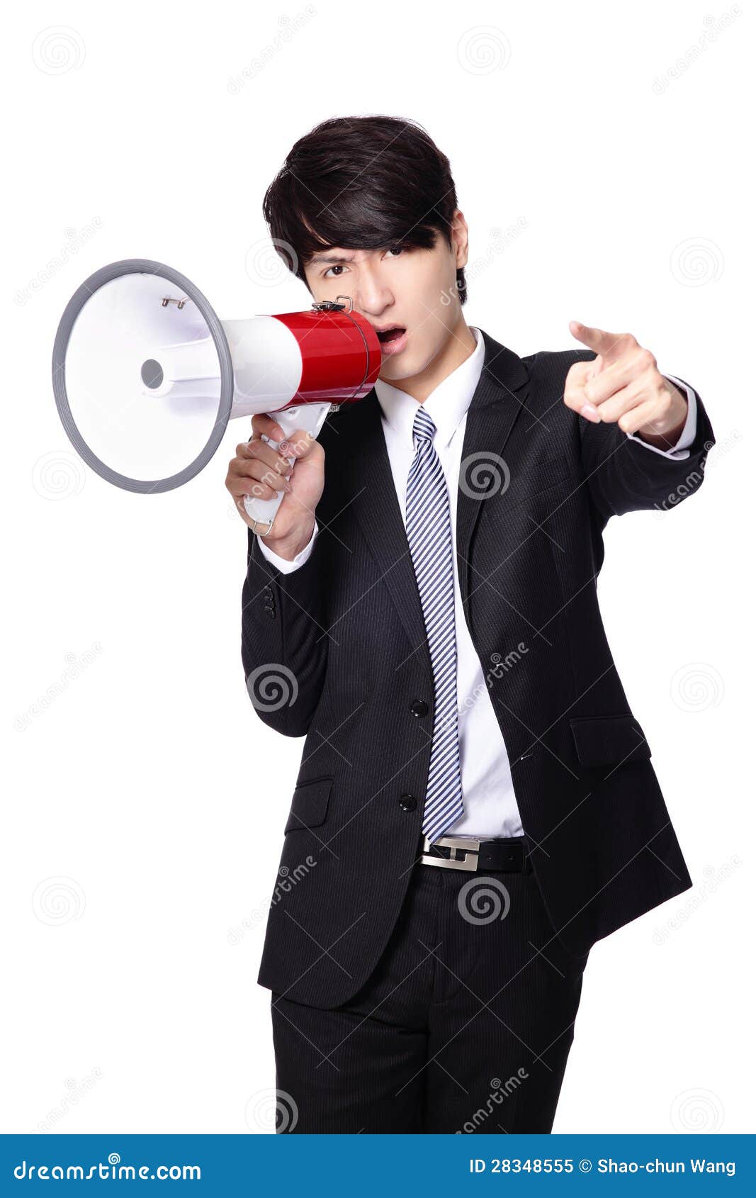 Angry Man Screaming On Client By Phone. Aggressive Boss Calling ...