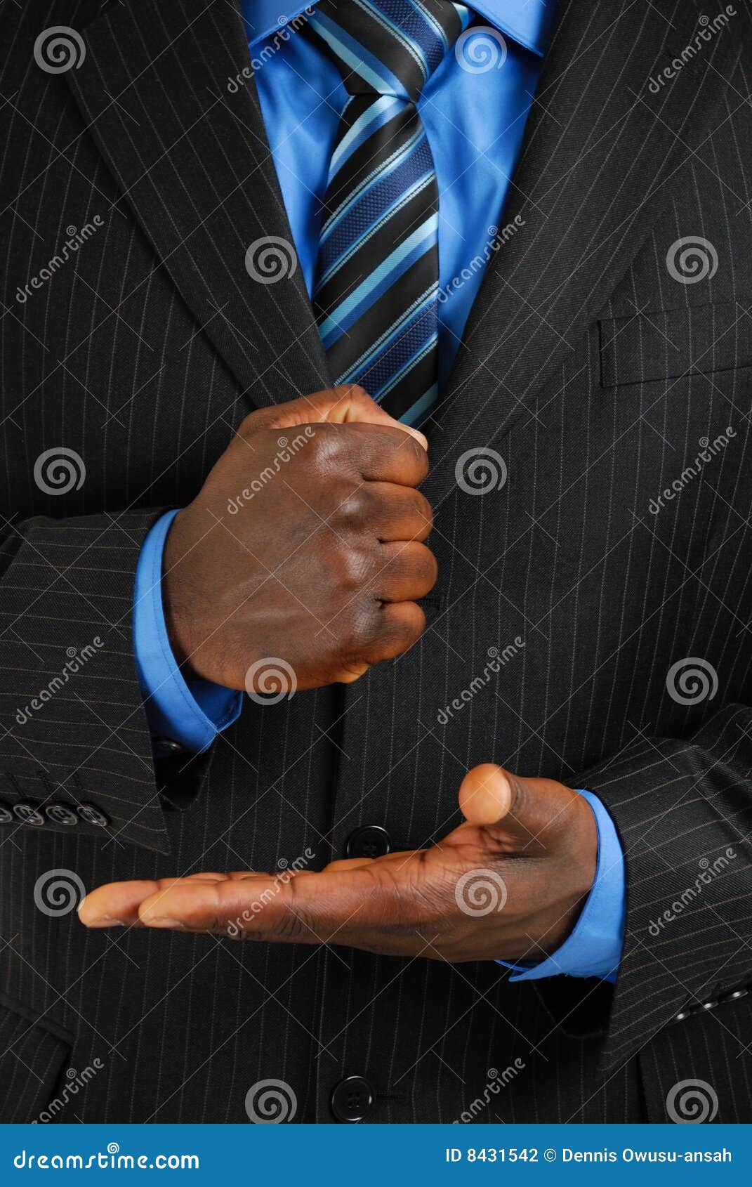 Business Man Assertive Gesture Stock Photo - Image of determine ...