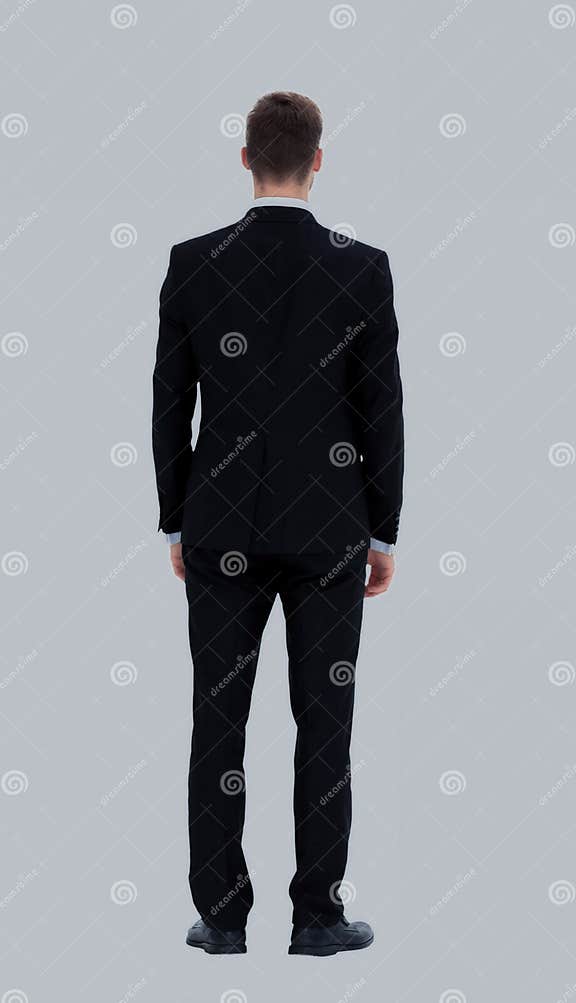 Business man. Back side. stock photo. Image of manager - 101358762