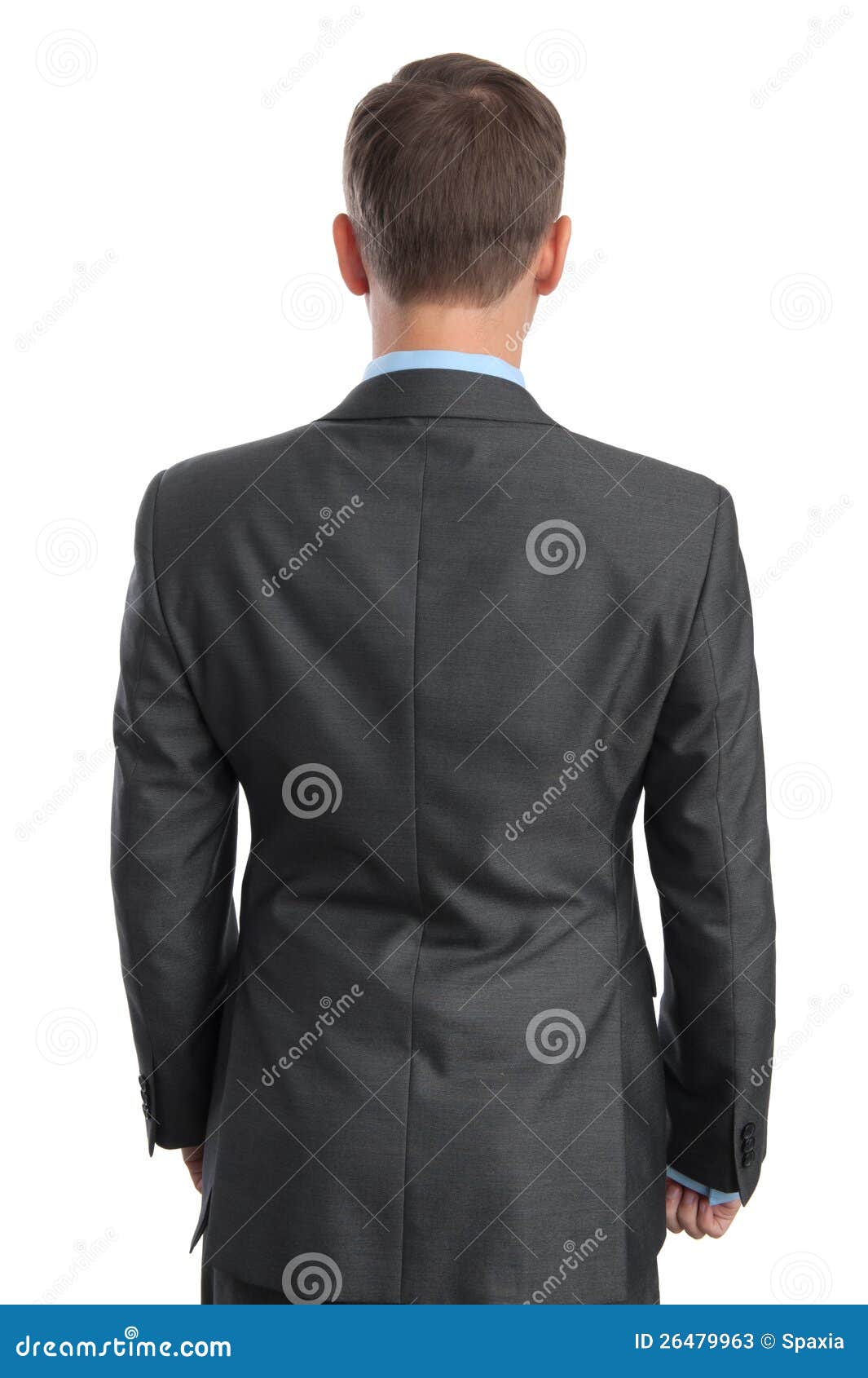 Business man back view stock image. Image of executive - 26479963