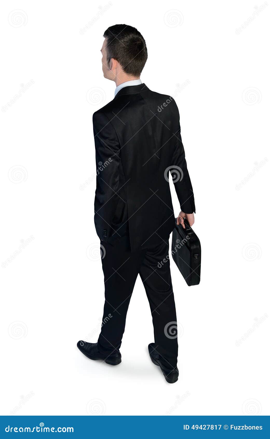 Business man back view stock image. Image of professional - 49427817