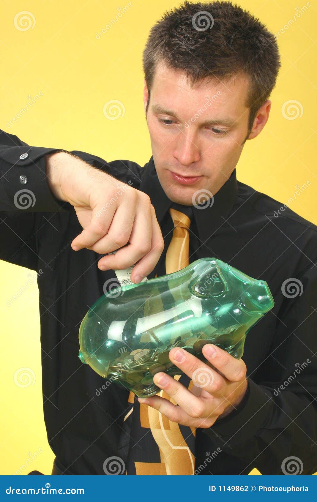 Business Man Banking stock photo. Image of coin, funds - 1149862