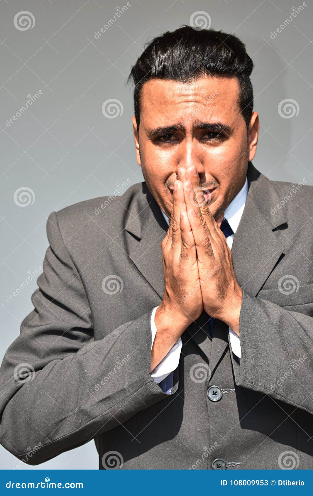 Business Man Begging stock image. Image of finance, attractive - 108009953