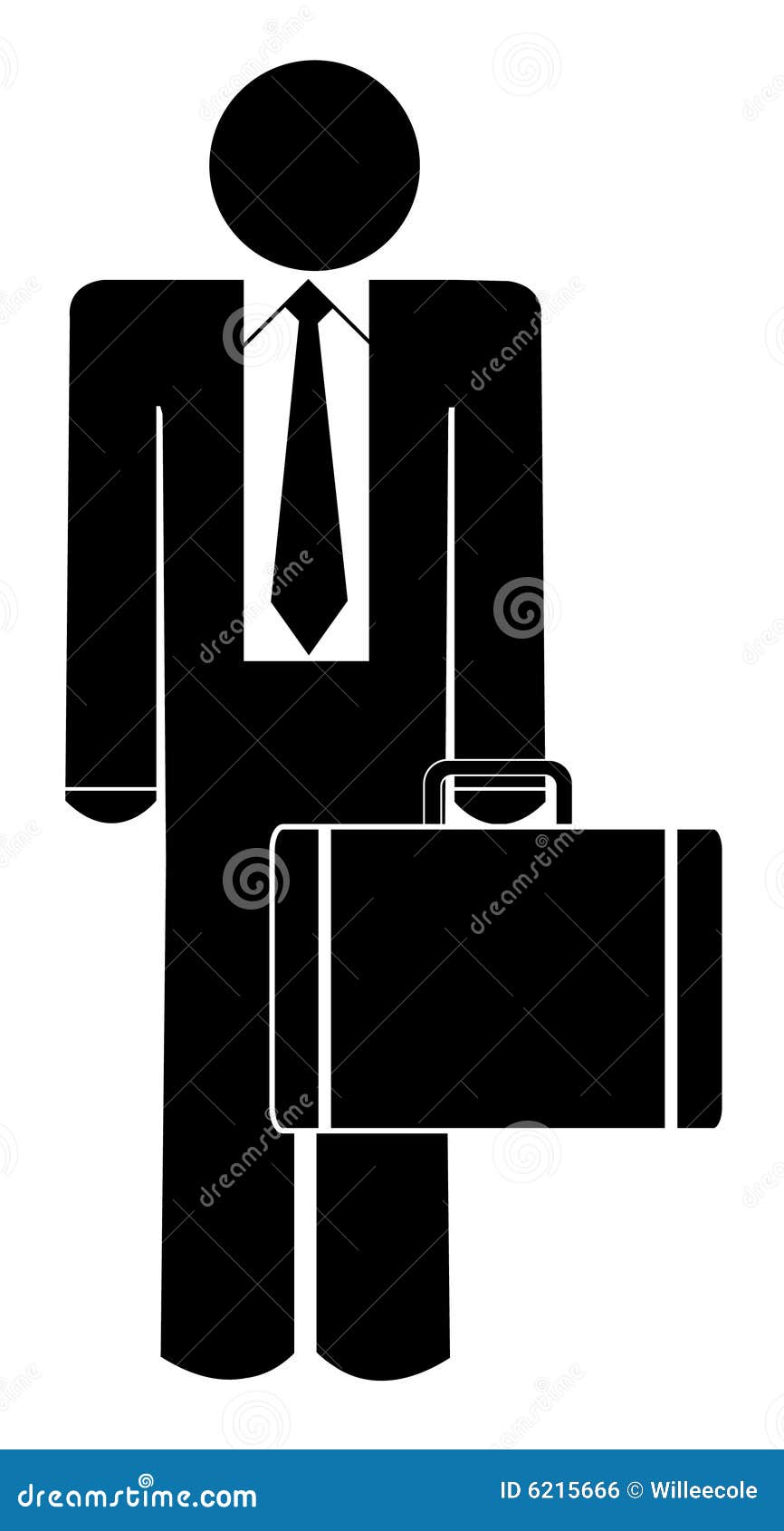 Man With Briefcase Icon