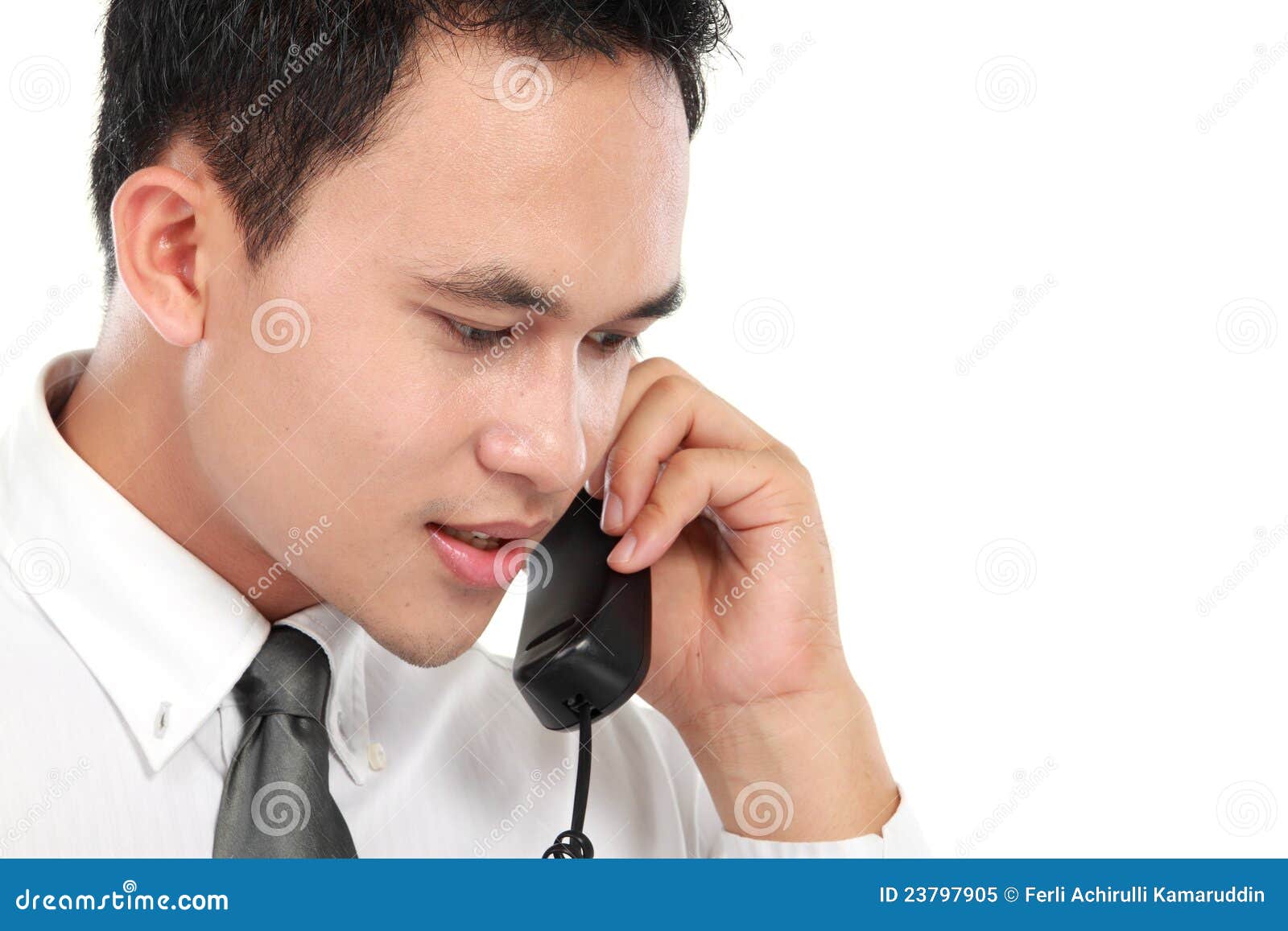 Business man calling stock image. Image of building, cellular - 23797905