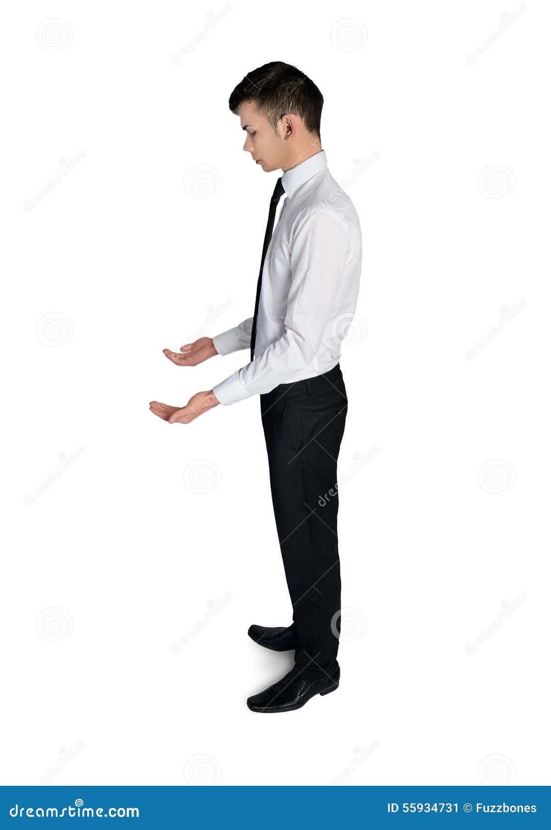 Business Man Carry Something Stock Image - Image of black, manager ...