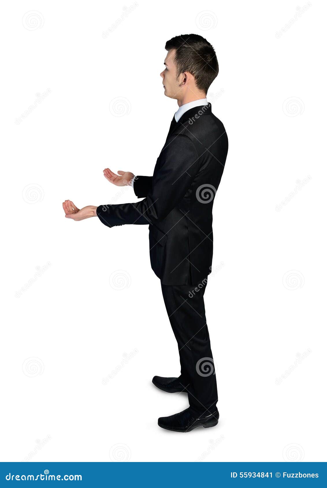 Business Man Carry Something Stock Image - Image of effort, package ...