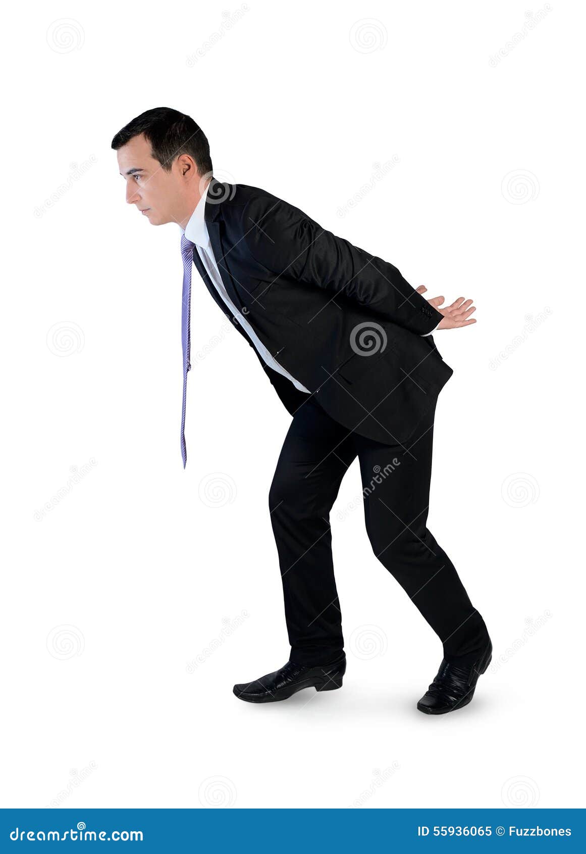 Business Man Carry Something Stock Image - Image of entrepreneur ...