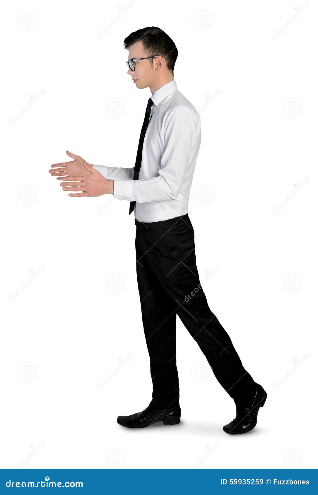 Business Man Carry Something Stock Image - Image of courier, delivery ...