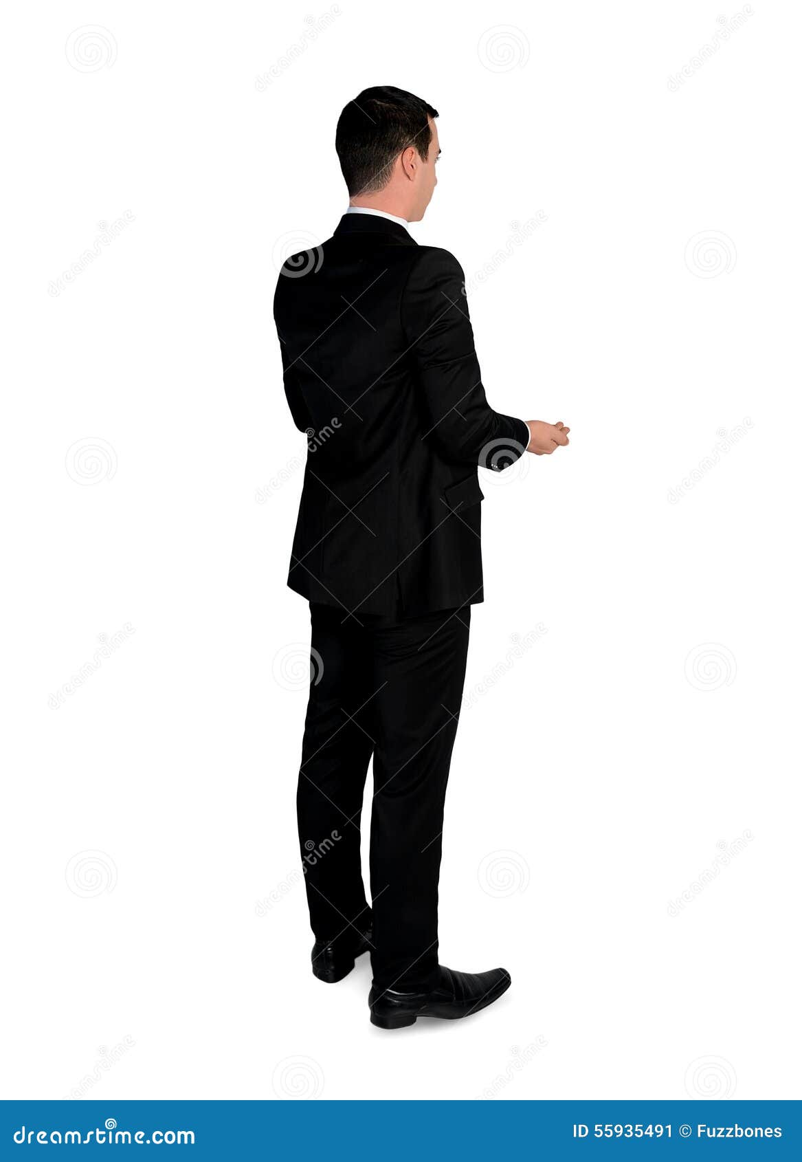 Business Man Carry Something Stock Image - Image of delivery, isolated ...