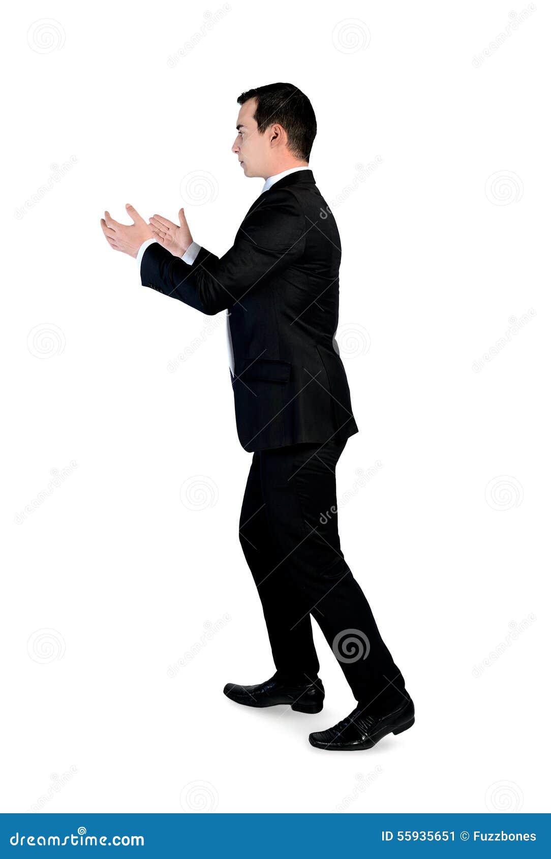 Business Man Carry Something Stock Image - Image of delivery, carrying ...