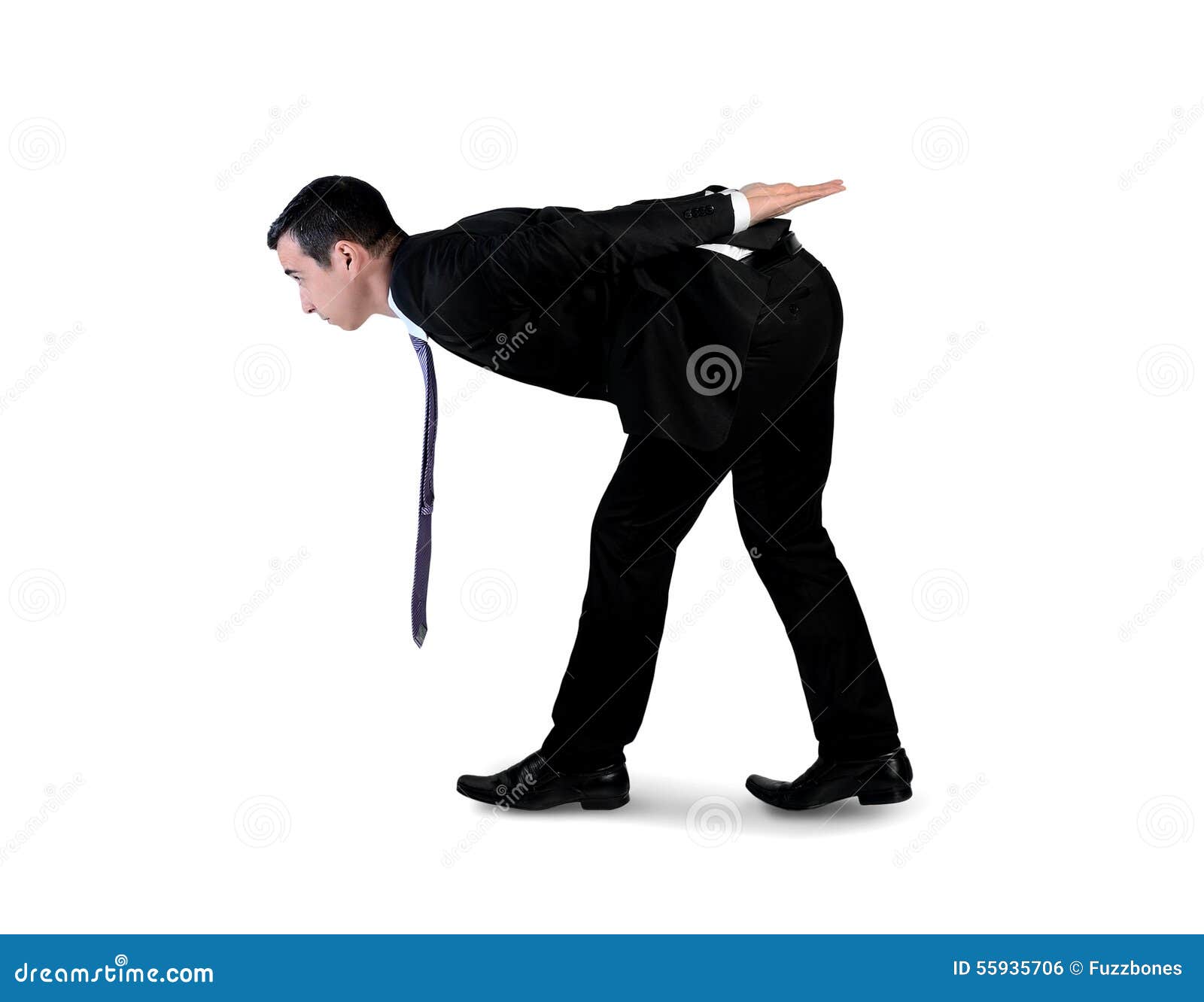 Business Man Carry Something Stock Photo - Image of lifting, executive ...
