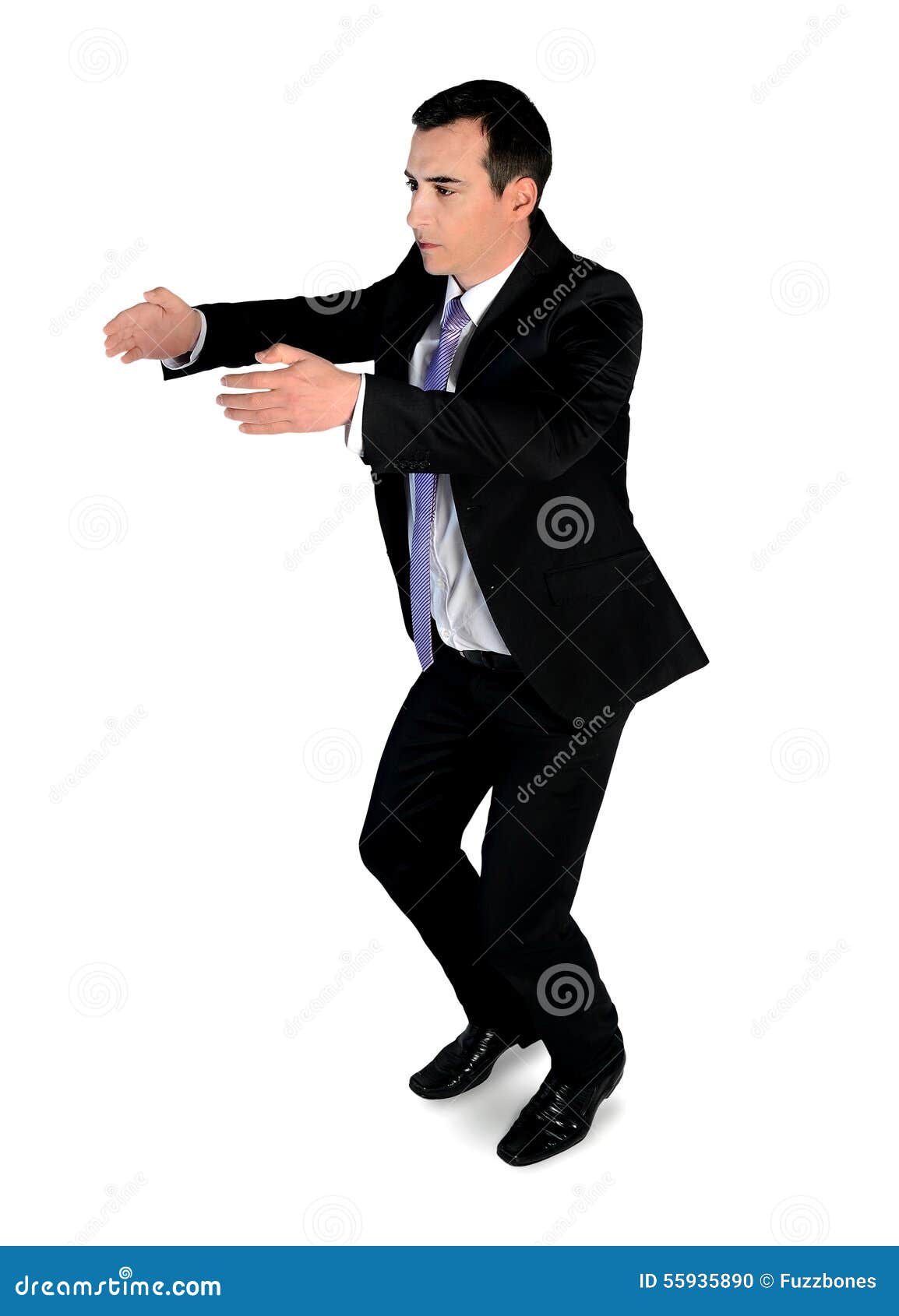 Business Man Carry Something Stock Photo - Image of business, effort ...