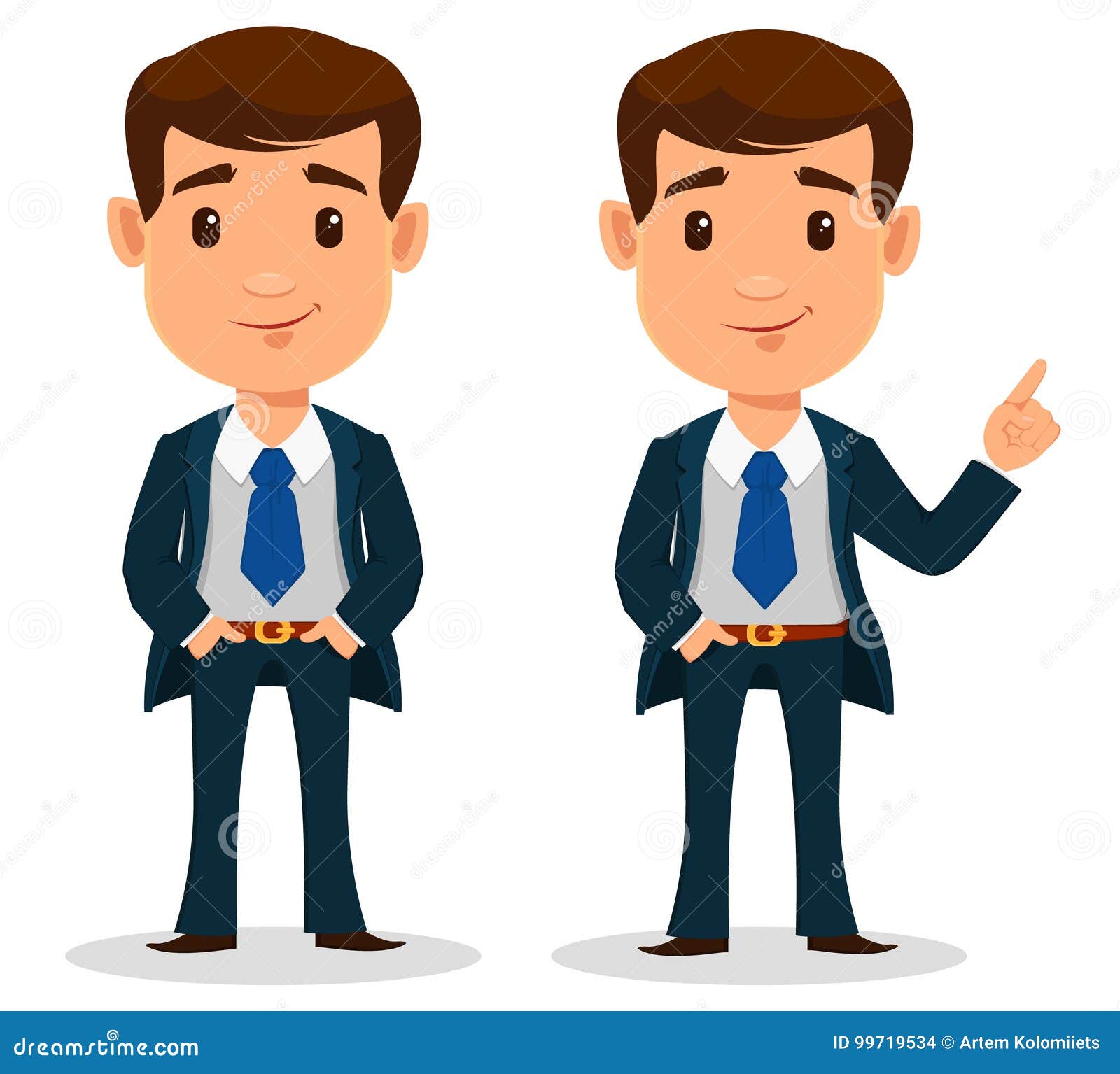 Business Man Cartoon Character in Smart Clothes, Office Style. Y Stock ... Business Man Cartoon Character in Smart Clothes, Office Style. Y Stock ...