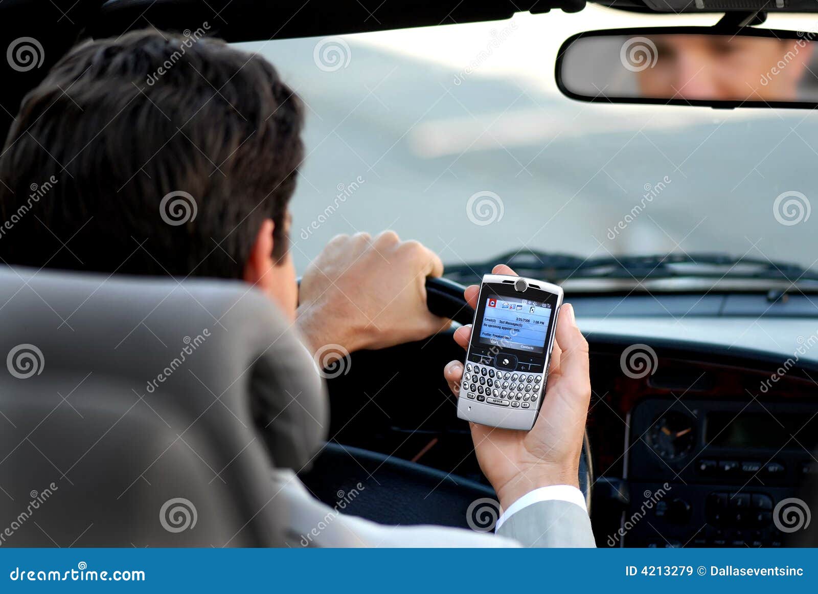 Business Man Checking Phone Stock Image - Image of mobile, dial: 4213279