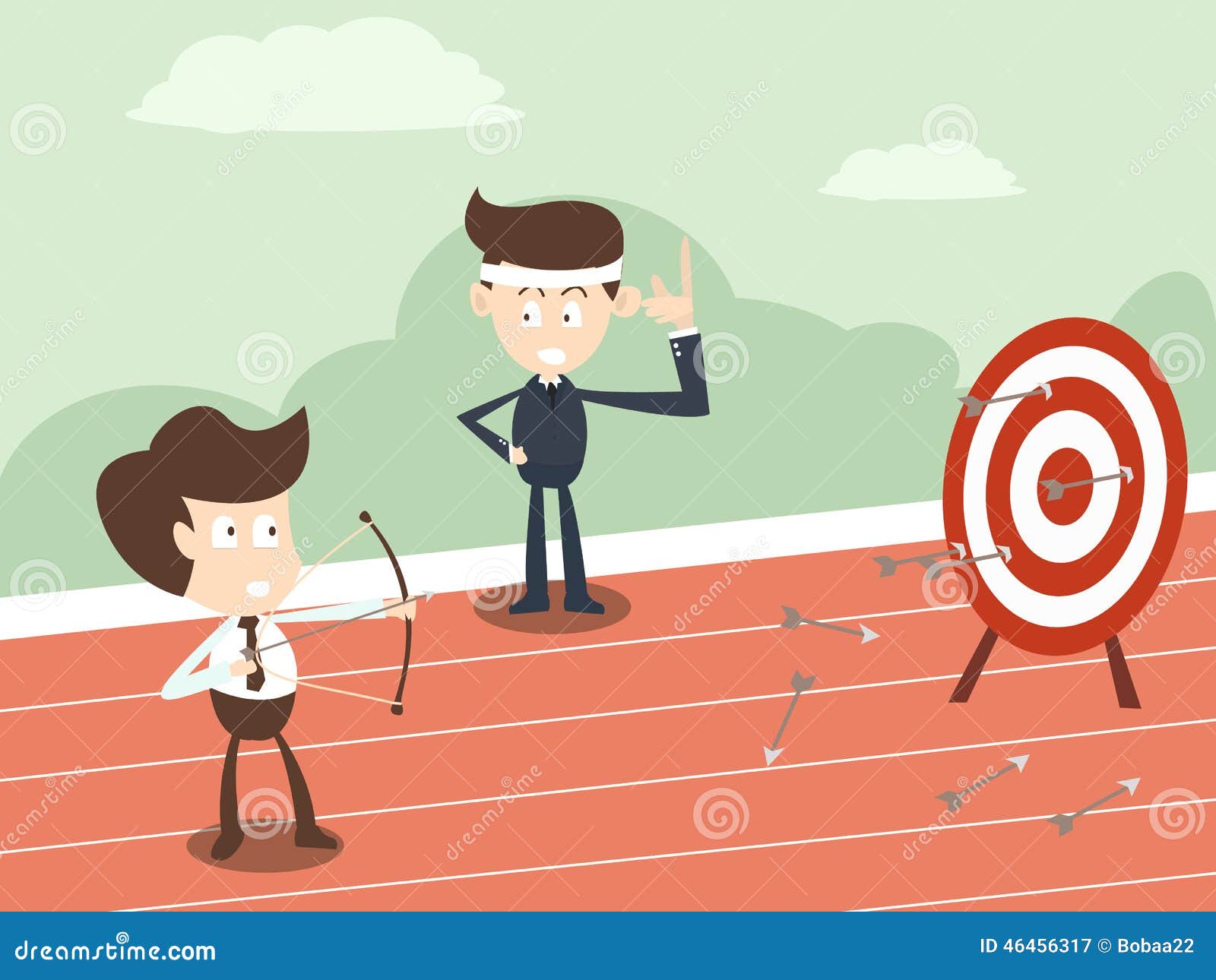 Employee Coaching And Mentoring Cartoons