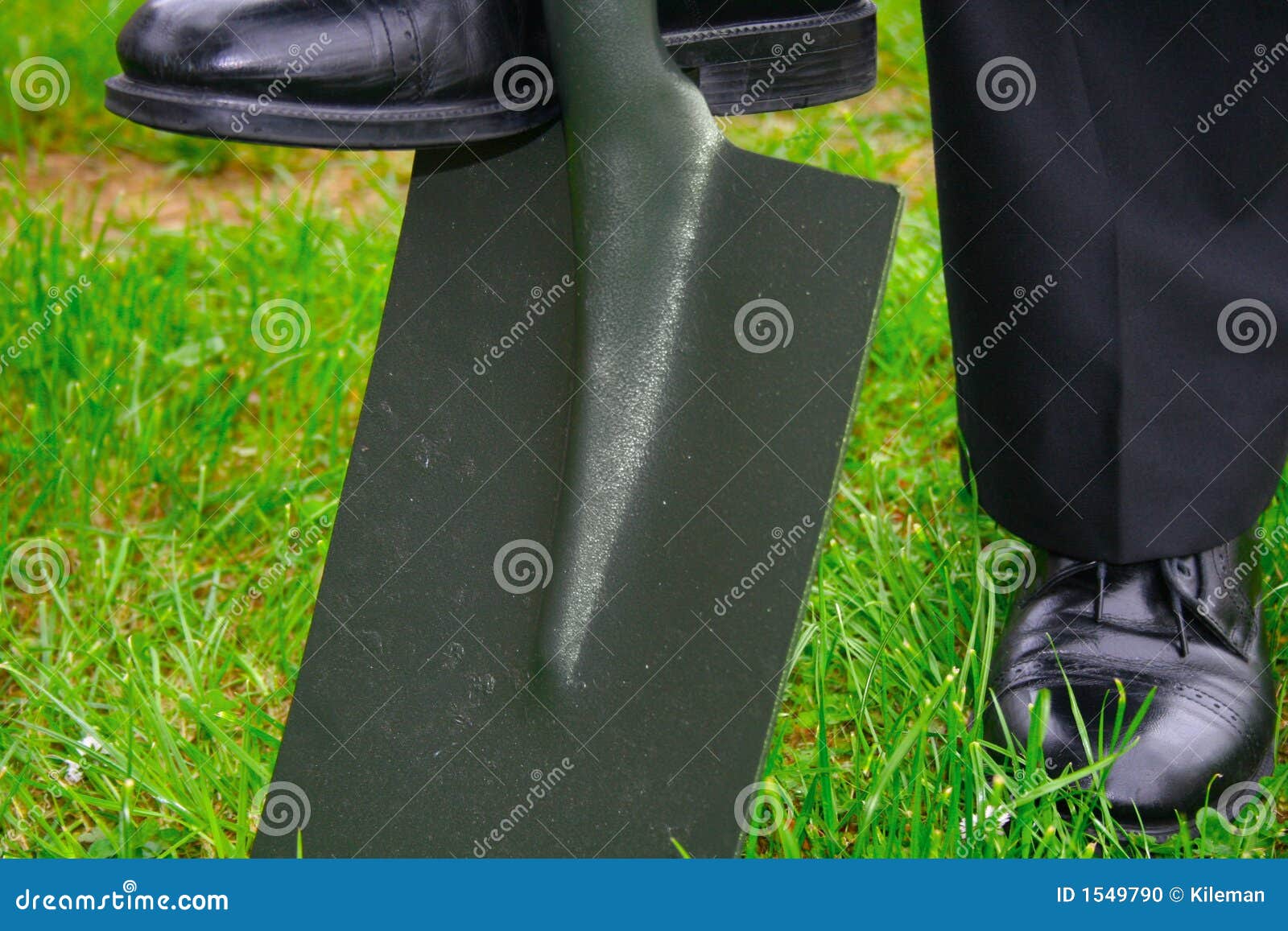 Business Man Digging a Hole Stock Photo - Image of groundbreaking ...