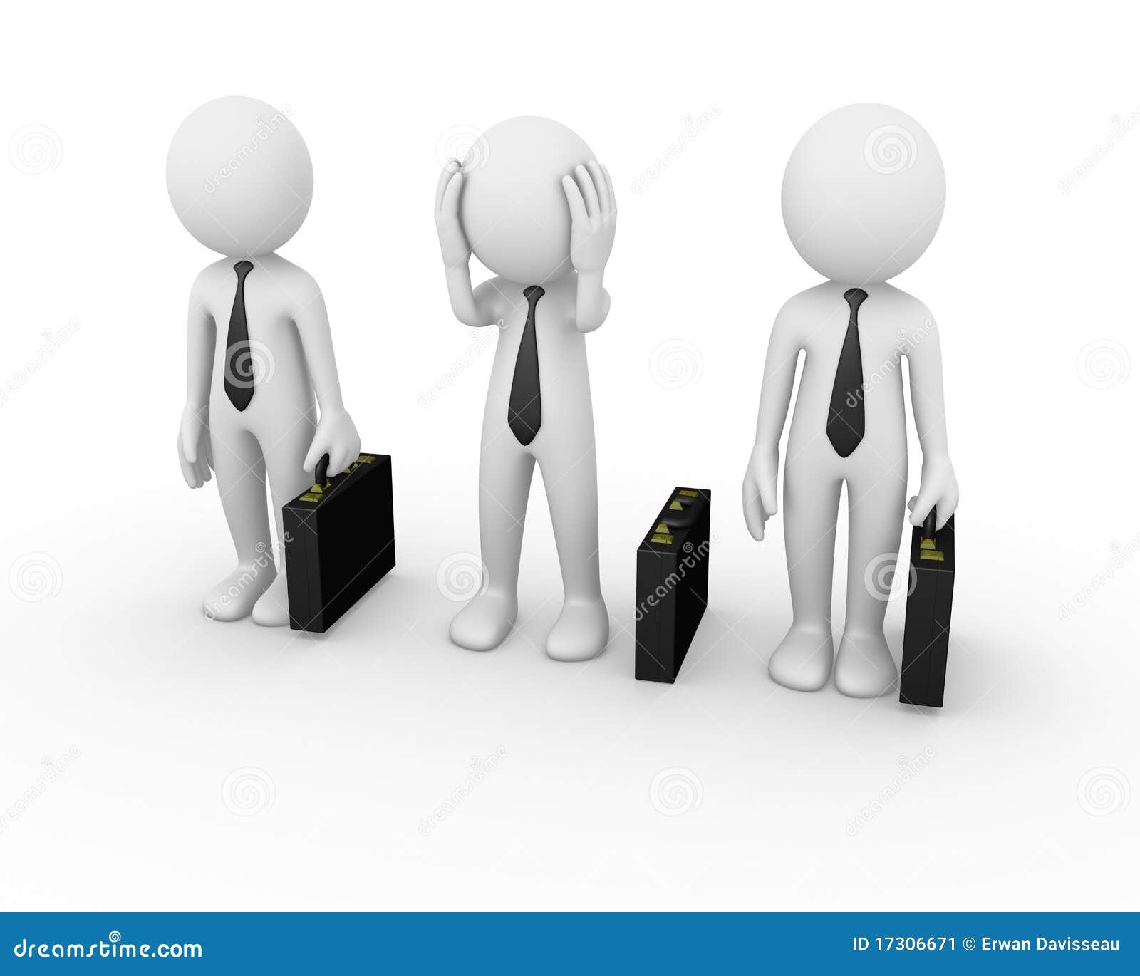 Business man disoriented stock illustration. Illustration of isolated ...