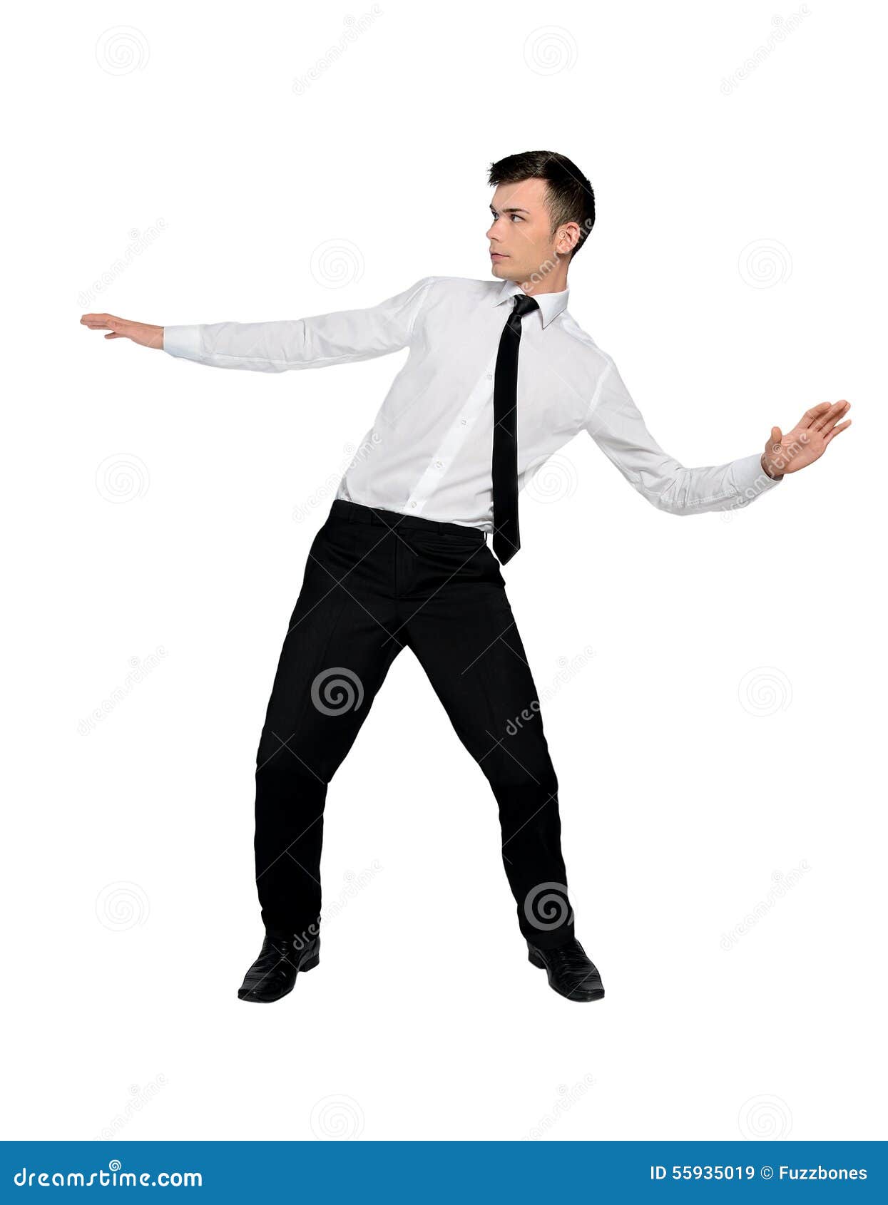 Business Man Dodge Position Stock Image - Image of copy, employee: 55935019