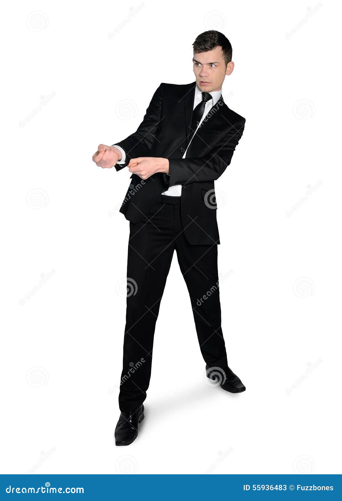 Business Man Drag Something Stock Image - Image of control, full: 55936483