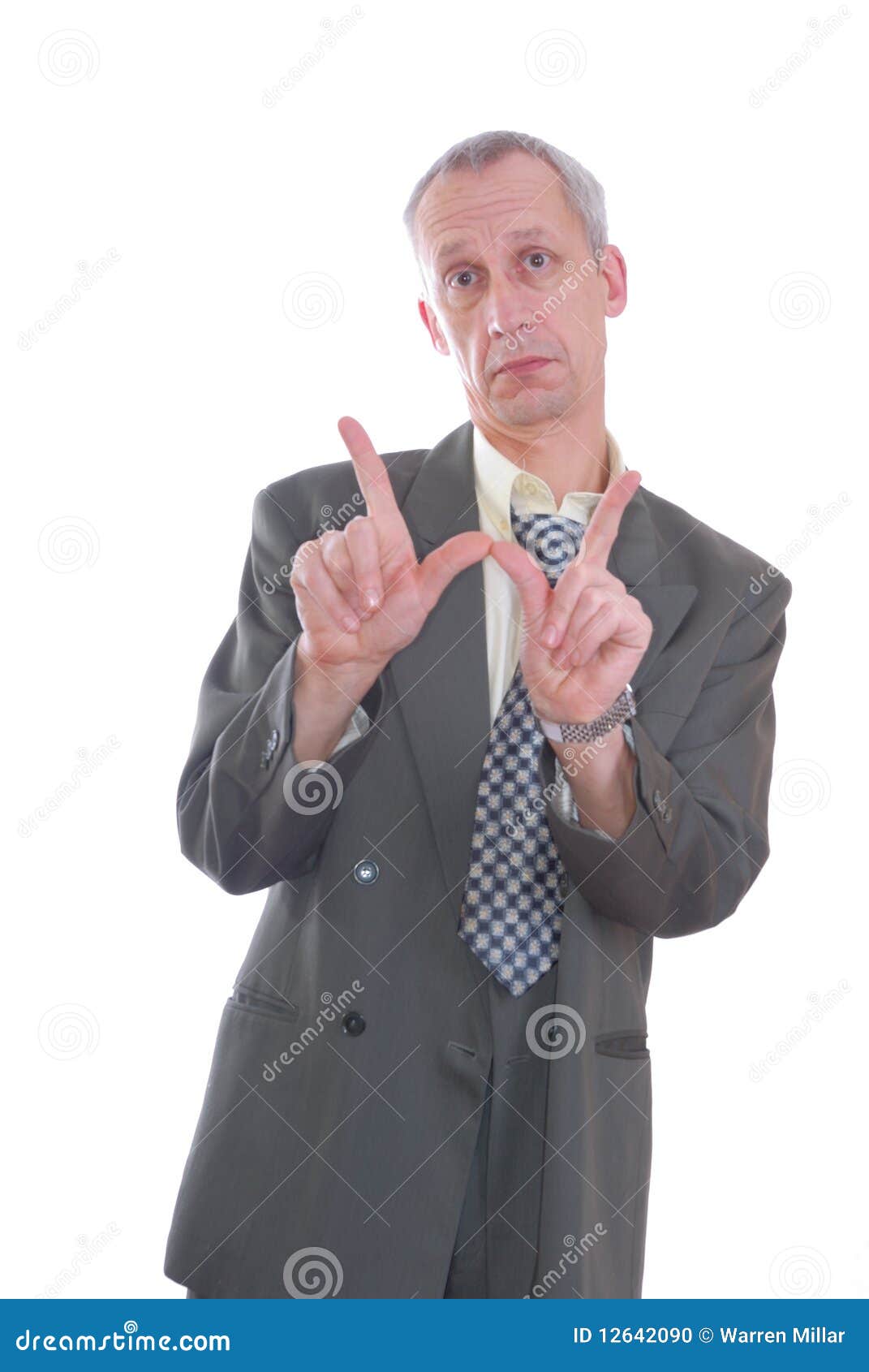 Business Man Expression Whatever Stock Photo - Image of load, angry ...
