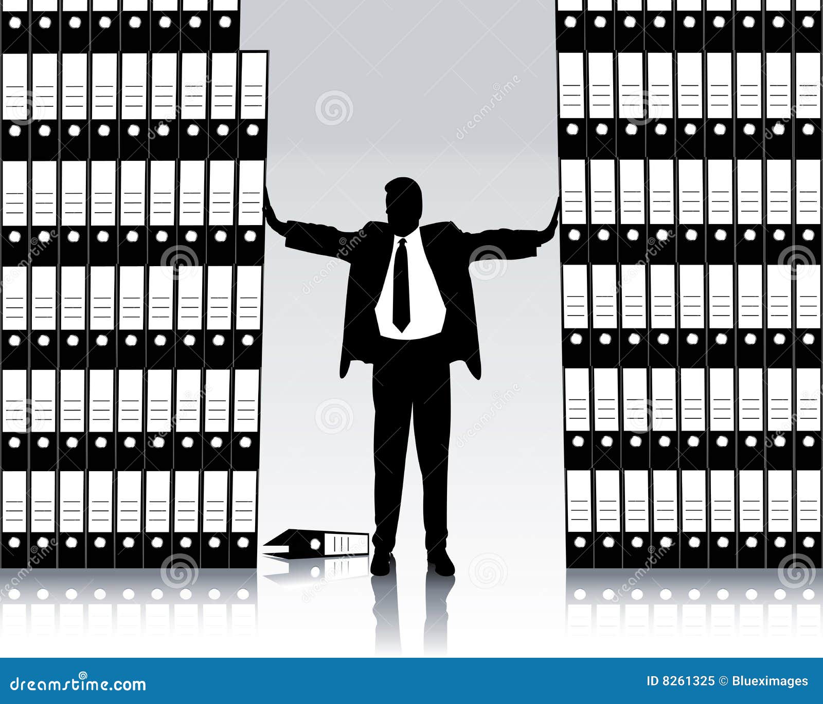 Filing Folder Icon Cartoon Vector | CartoonDealer.com #16613055