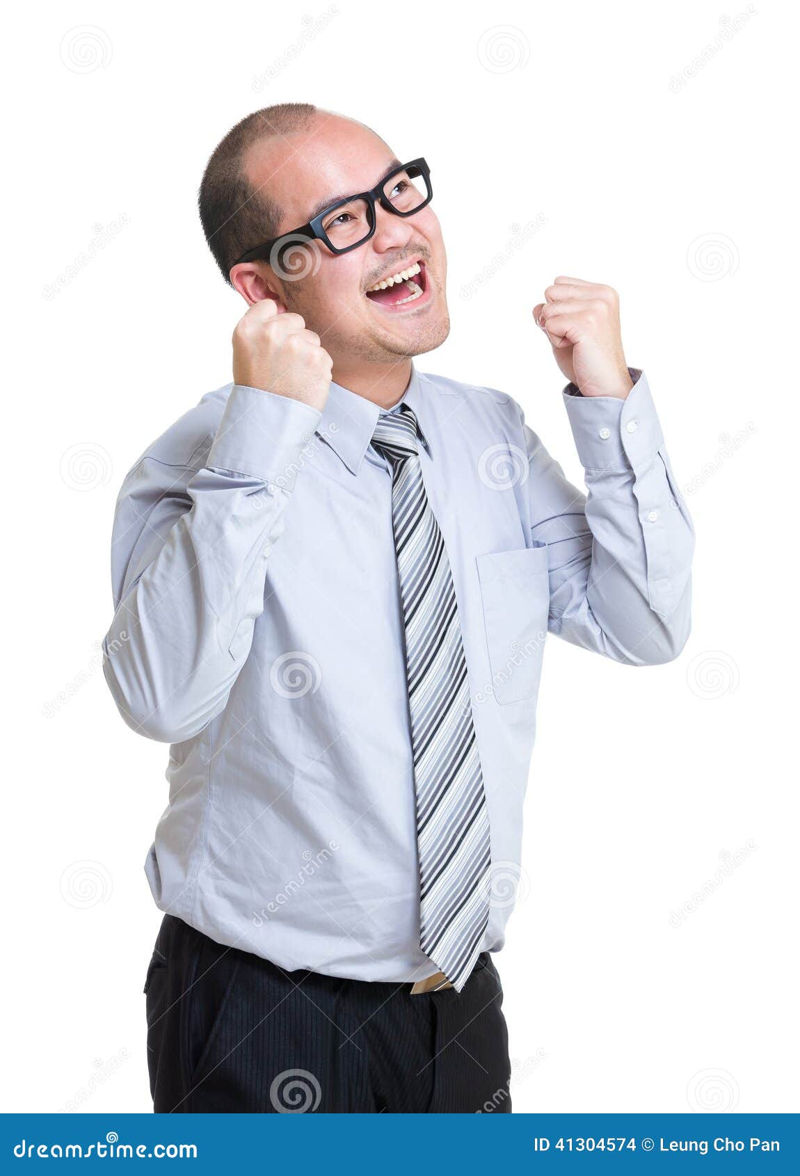 Business man fist up stock photo. Image of fist, korean - 41304574