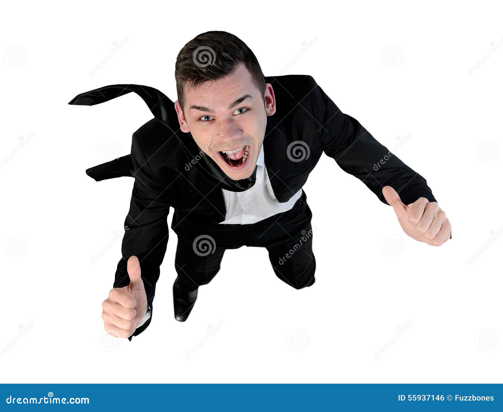 Business man fly concept stock photo. Image of isolated - 55937146