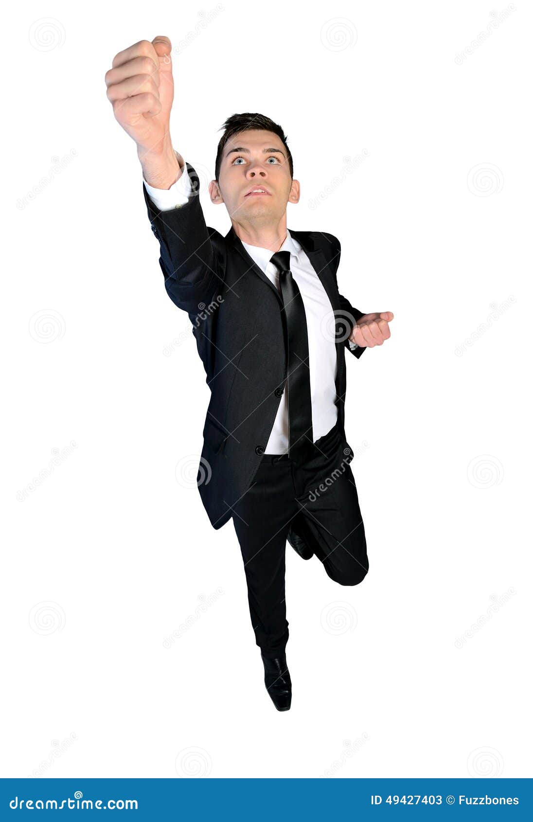 Business man fly concept stock image. Image of boss, idea - 49427403