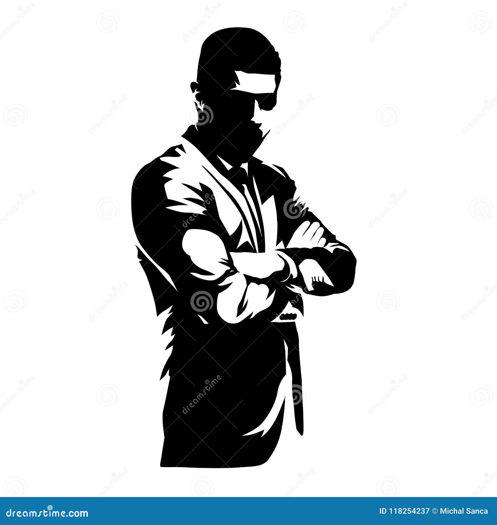 Business Man with Folded Arms, People at Work Stock Vector ... Business Man with Folded Arms, People at Work Stock Vector ...