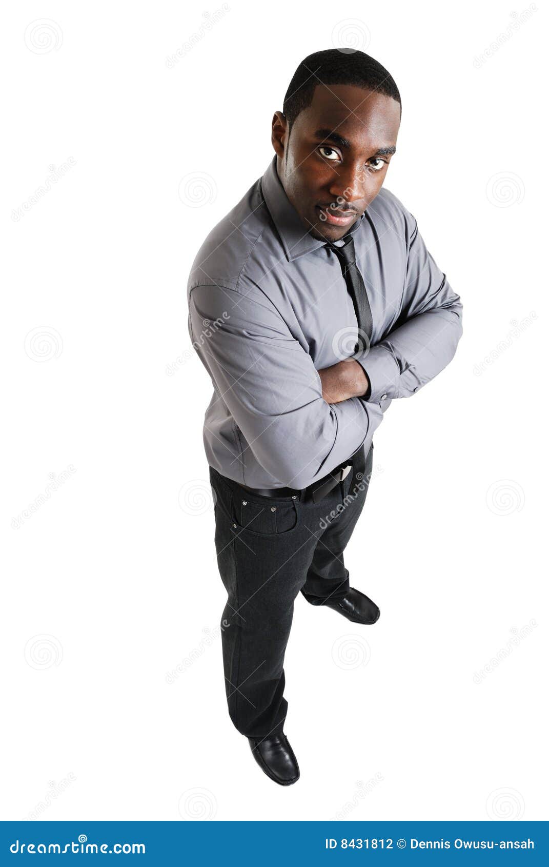 Business Man with Folded Hands Stock Photo - Image of ethnic ...