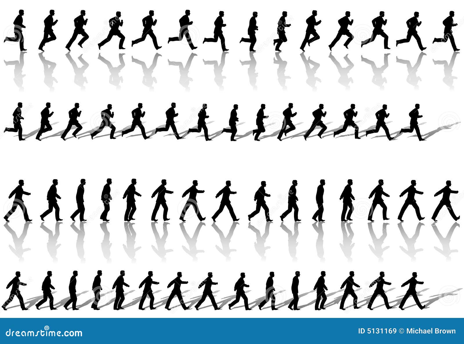 Business Man Frames Running Walk Sequence Stock Vector - Illustration ... Business Man Frames Running Walk Sequence Stock Vector - Illustration ...