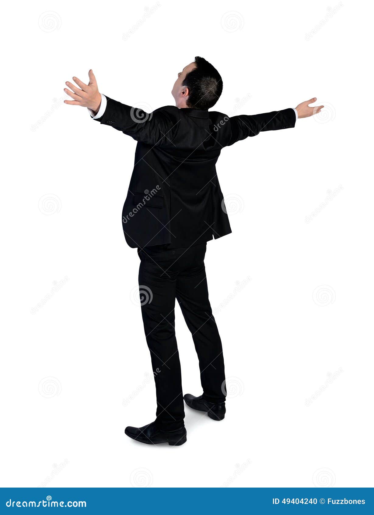 Business Man Freedom Concept Stock Photo - Image of high, enjoy: 49404240