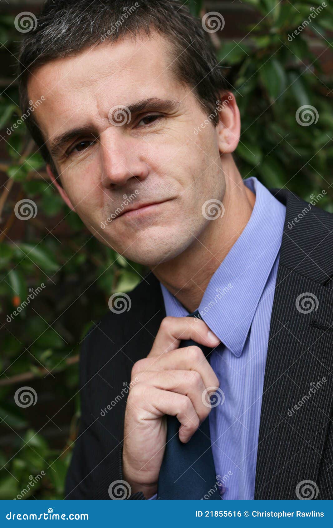 Business man getting ready stock photo. Image of face - 21855616