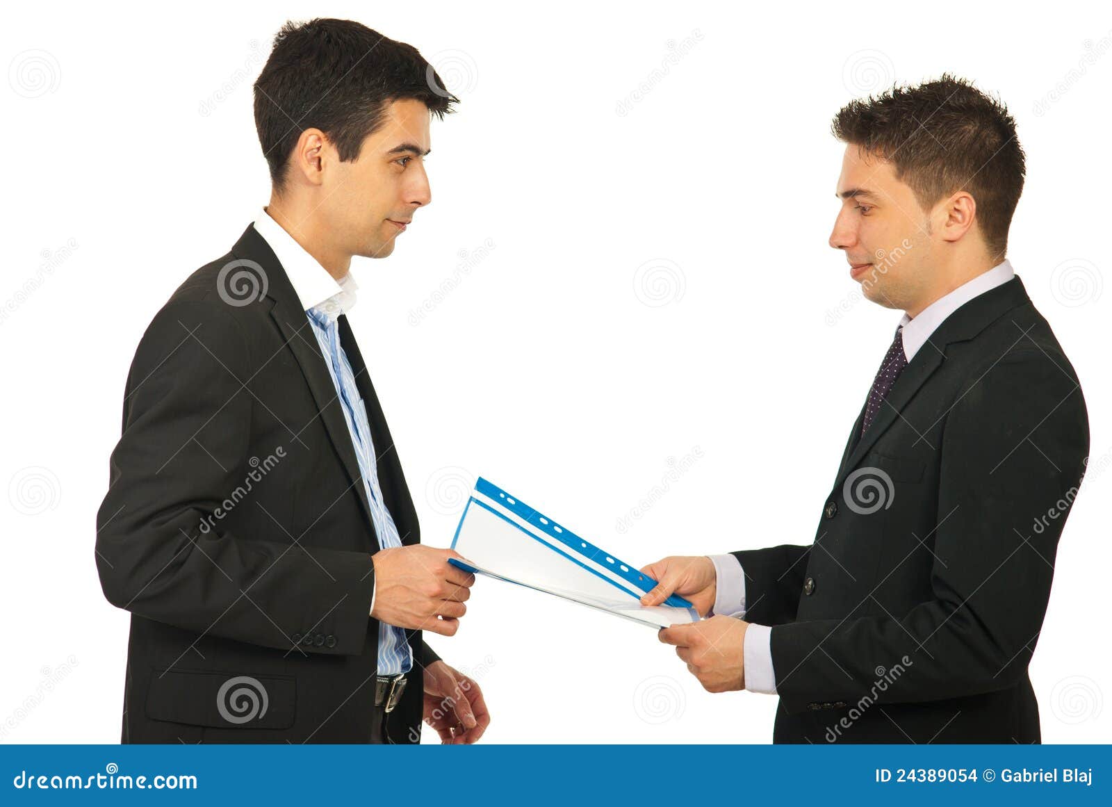 Business Man Giving Contract Stock Photo - Image of business, handsome ...