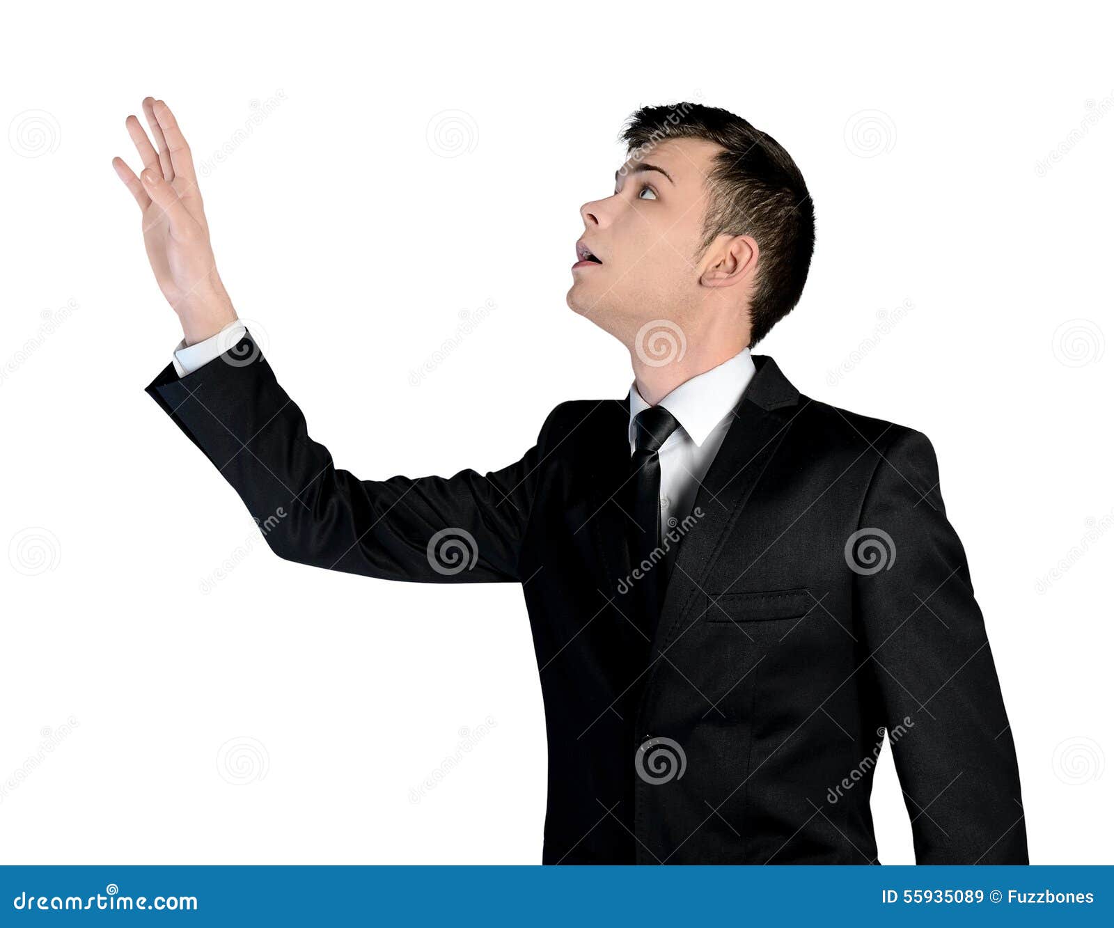 Business Man Grab Something Stock Image - Image of desire, hang: 55935089