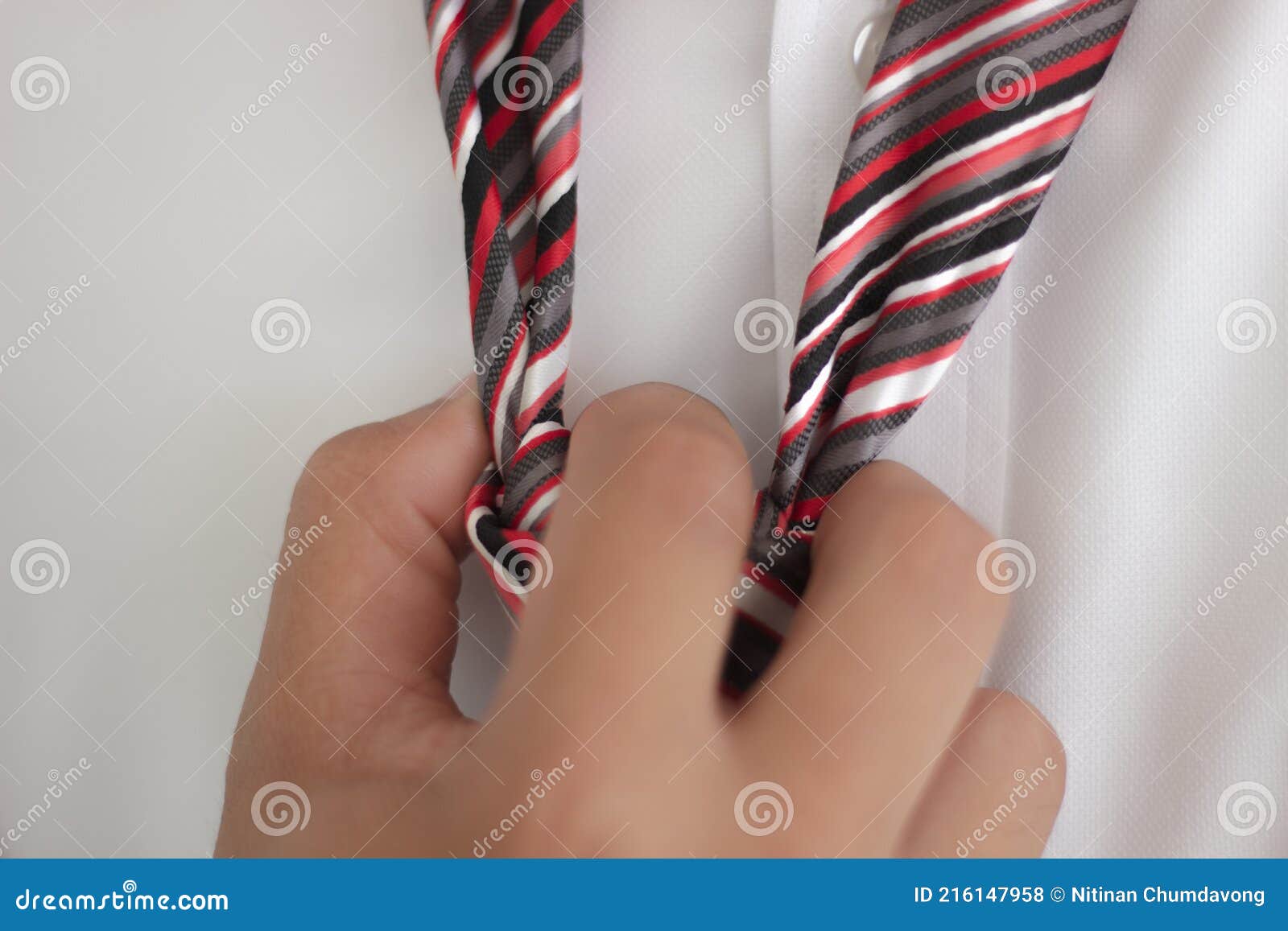 Business Man Hand Holding a Tie Stock Photo - Image of hand, life ...