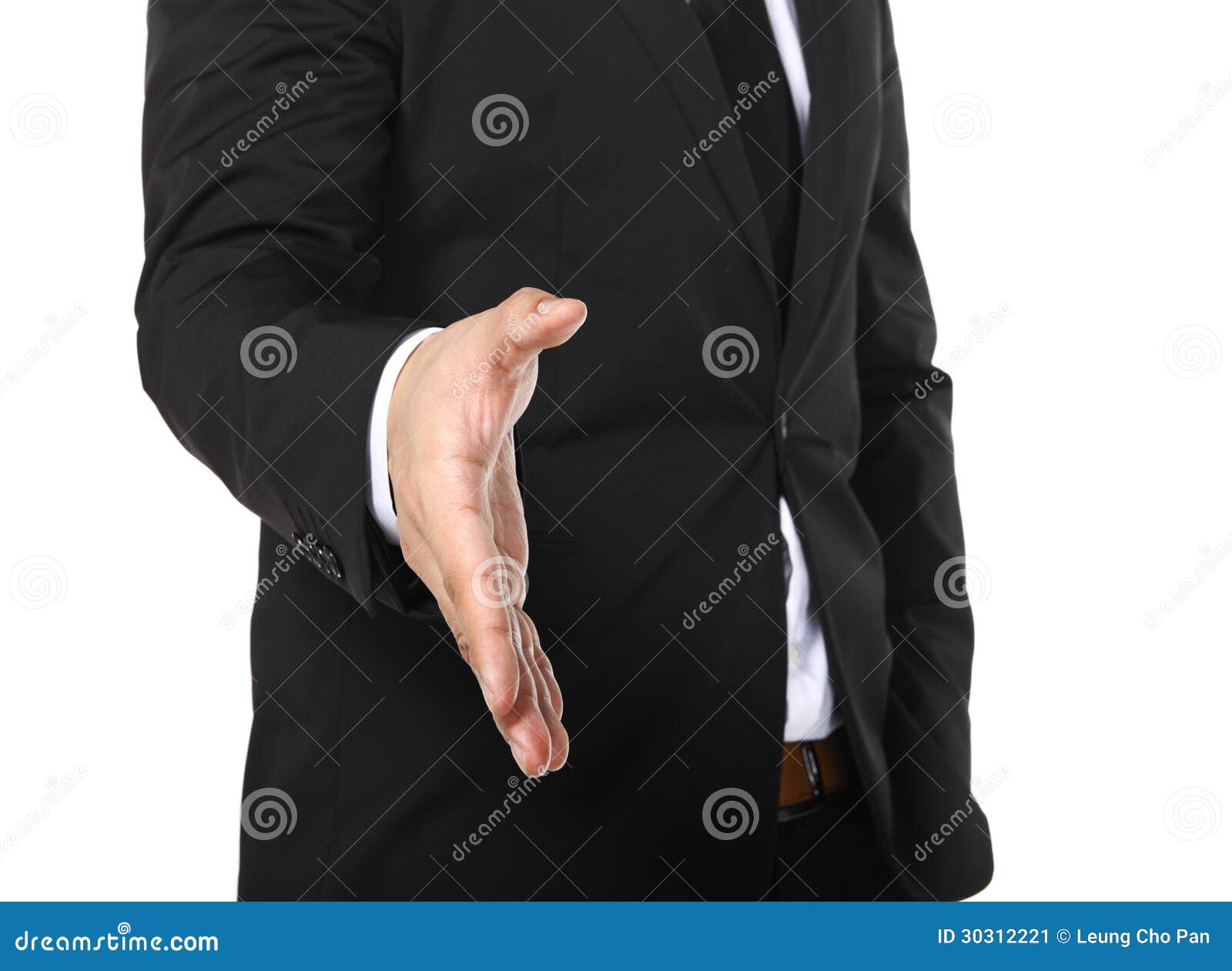 Business man hand shake stock image. Image of male, portrait - 30312221
