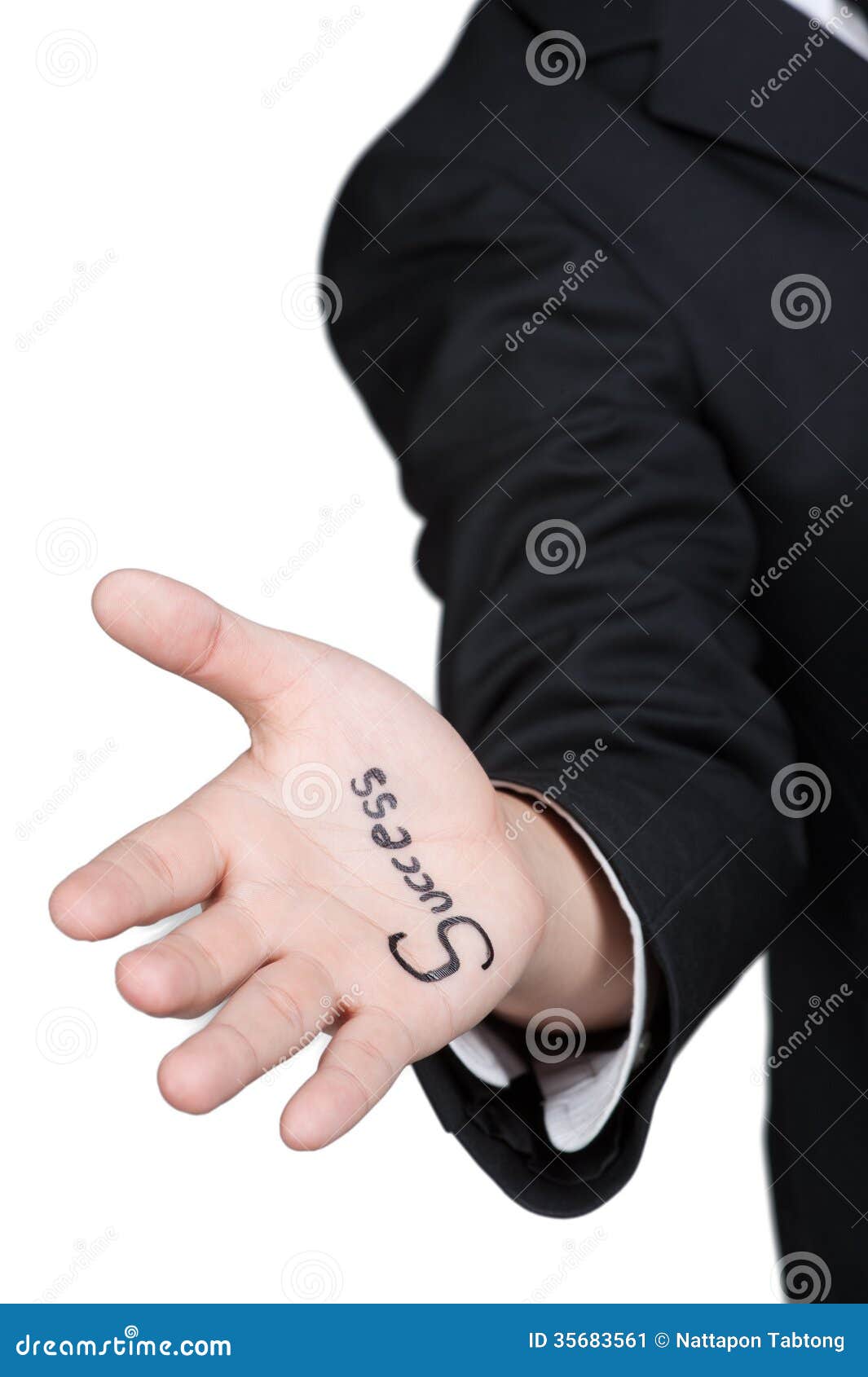 Business Man Hand Success Isolated Stock Image - Image of hand, finger ...