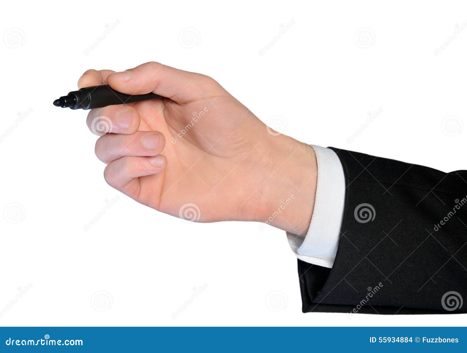Business man hand writing stock photo. Image of school - 55934884