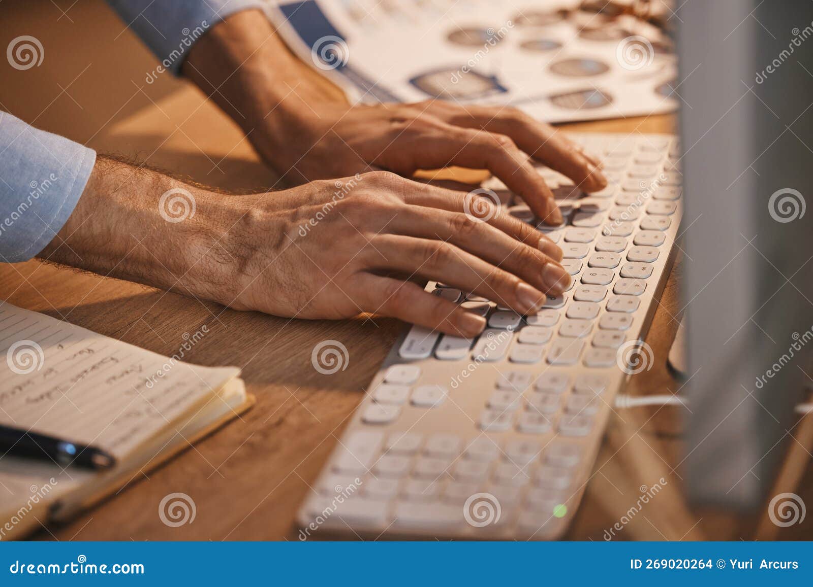 Business Man, Hands and Coding with Keyboard Zoom, Analytics and it ...