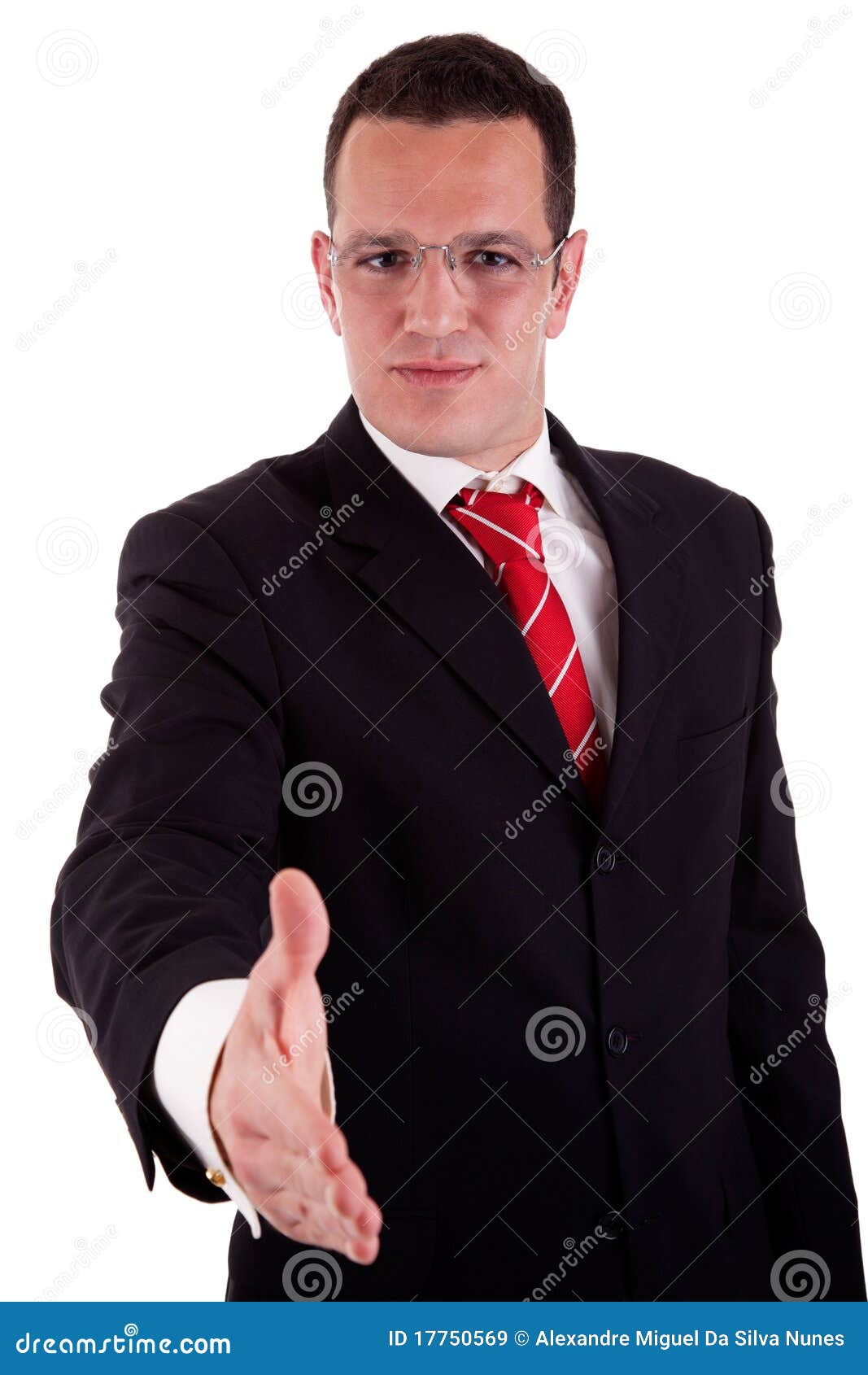 Business man - handshake stock image. Image of handshake - 17750569